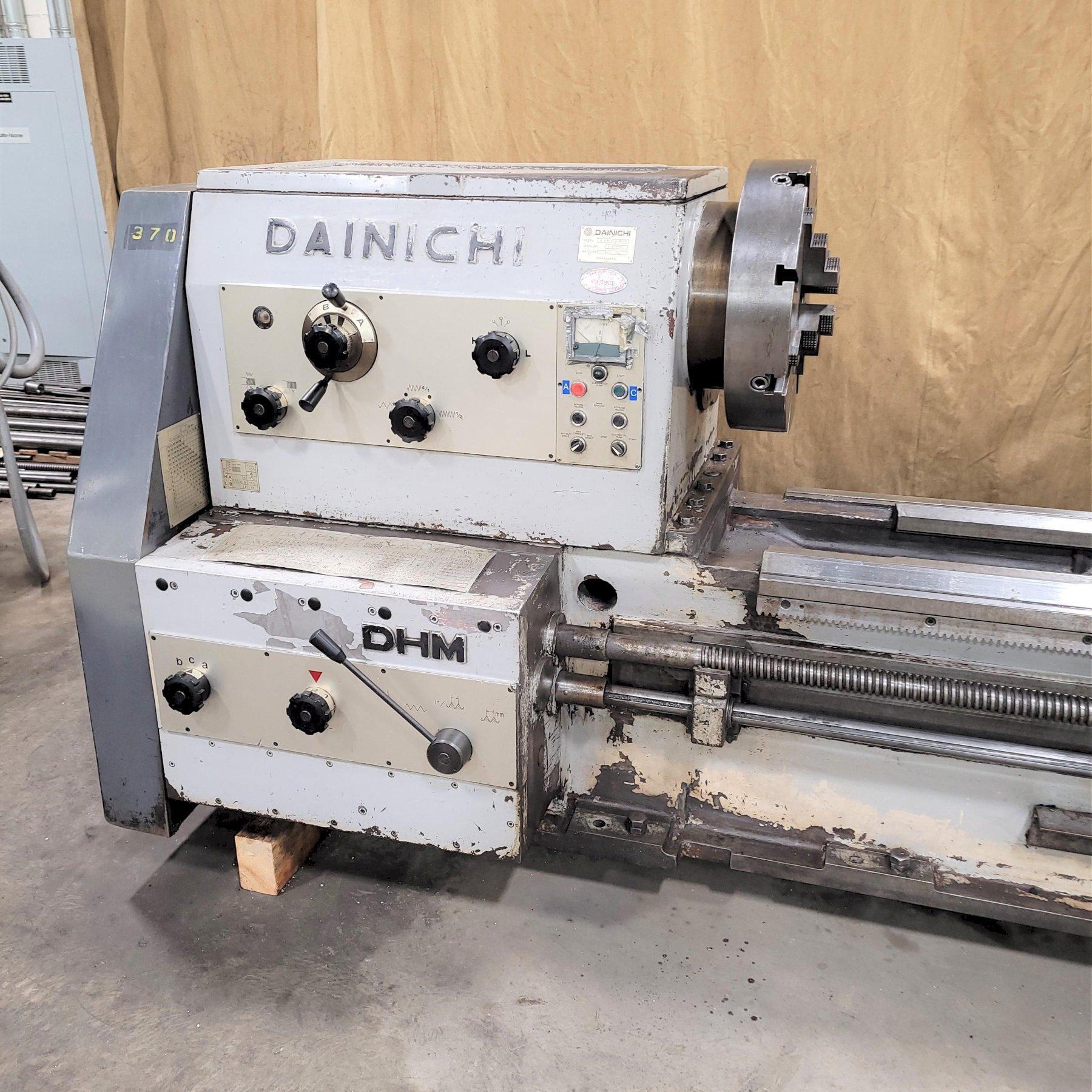 35.4” x 157” Dainichi Model DHM 90-400 Heavy Duty Lathe | Adams ...
