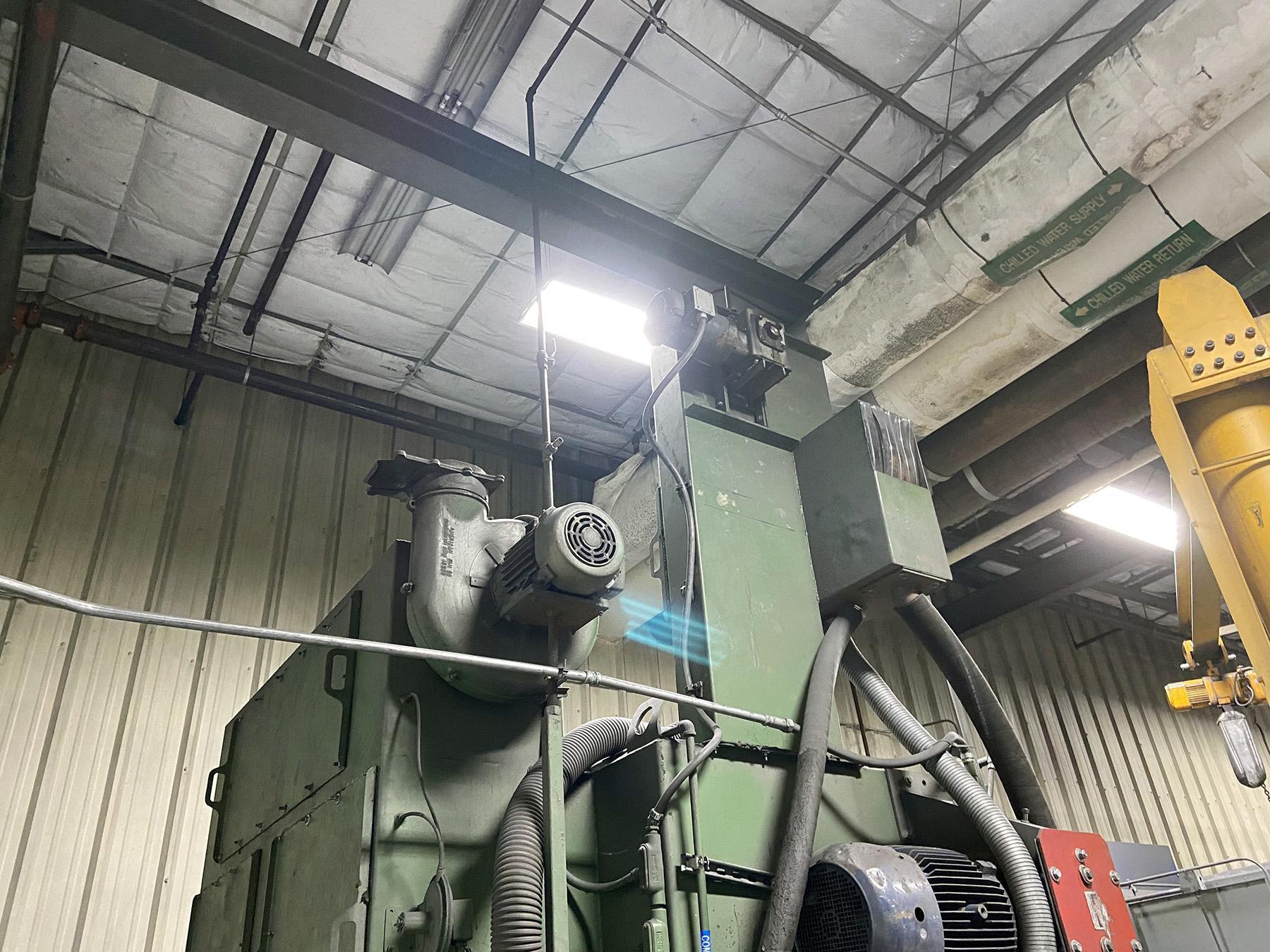 USED, 60″ PANGBORN ROTARY TABLE BLAST MACHINE | Harris Machine Tools