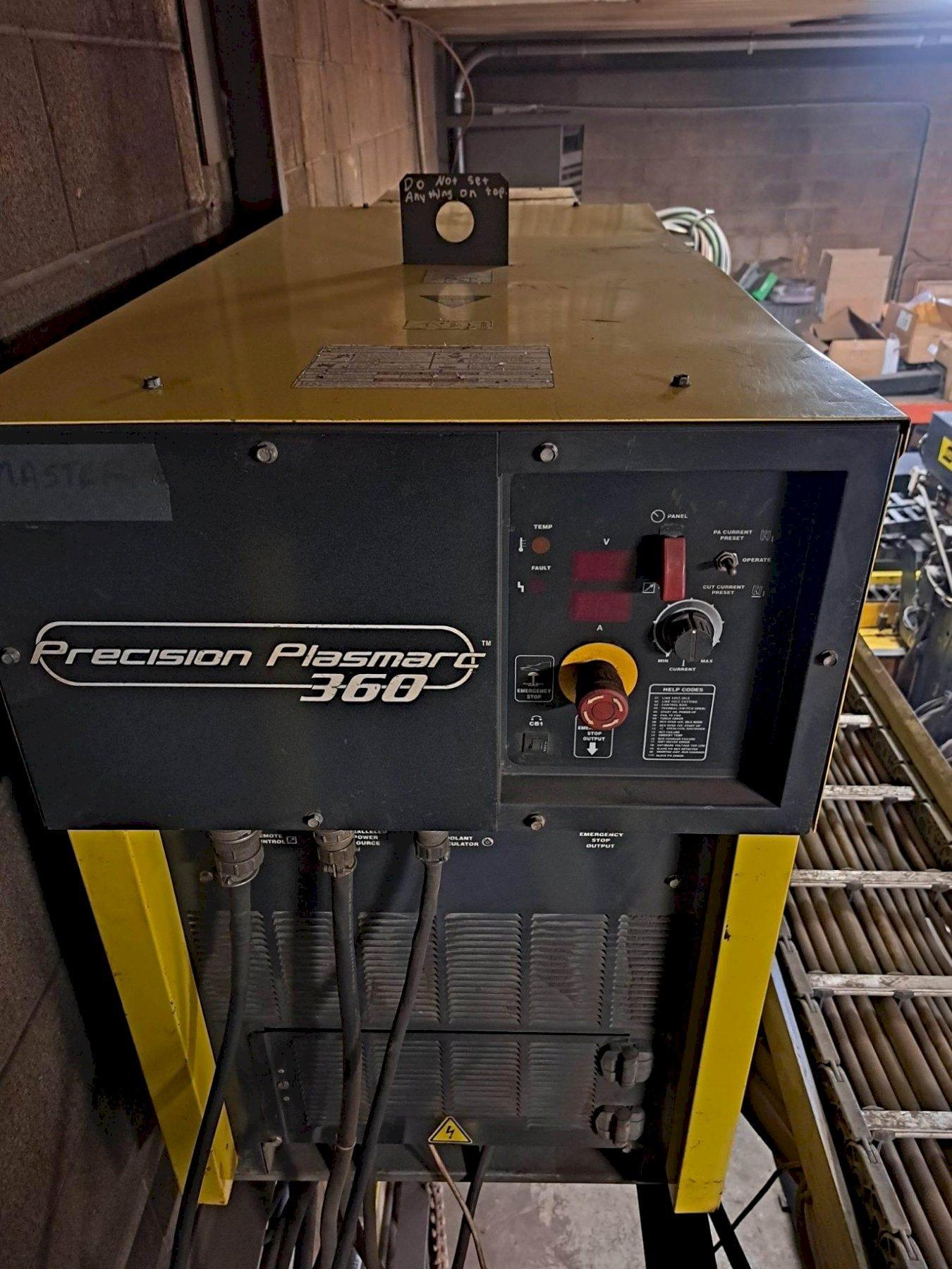 9′ X 35′ ESAB MODEL SABRE DX3500 PLASMA BURNING TABLE, NEW 2010: STOCK ...