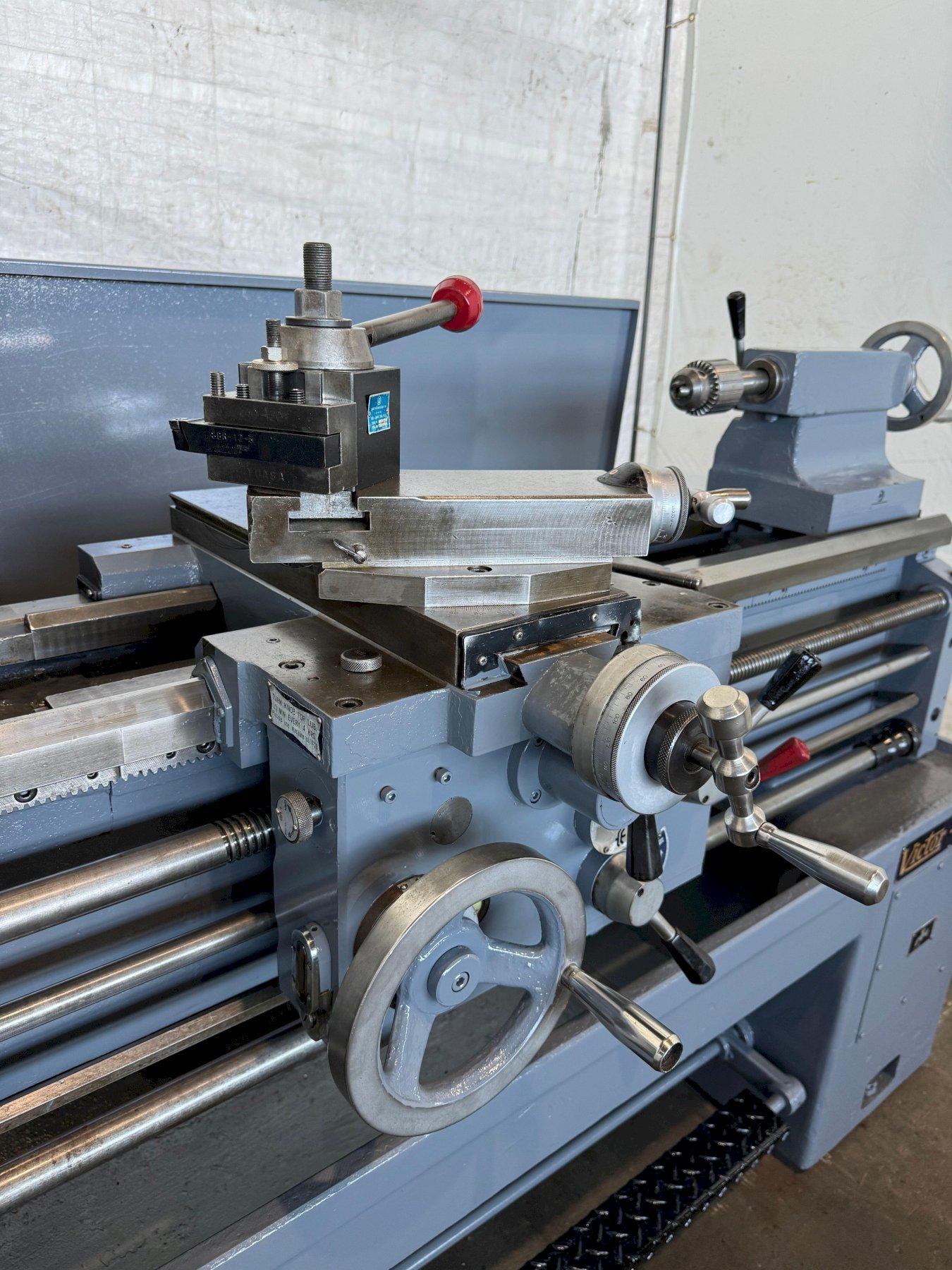 16″ X 40″ VICTOR 1640 ENGINE LATHE. STOCK # 0873524 | G-2000 Inc.