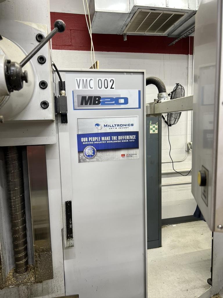 Milltronics Model MB20 3-Axis cnc Vertical Bed Mill, New 2015. | AMC