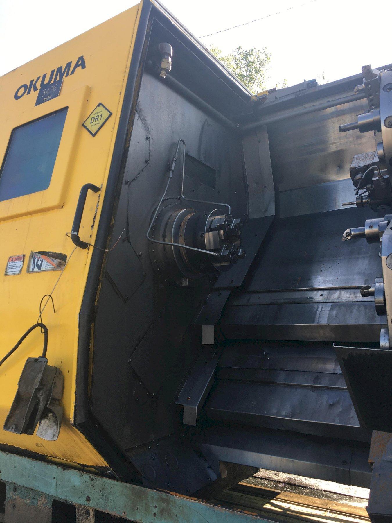 Okuma Impact LU25M Twin Turret Live Tool Turning Centers | AMC