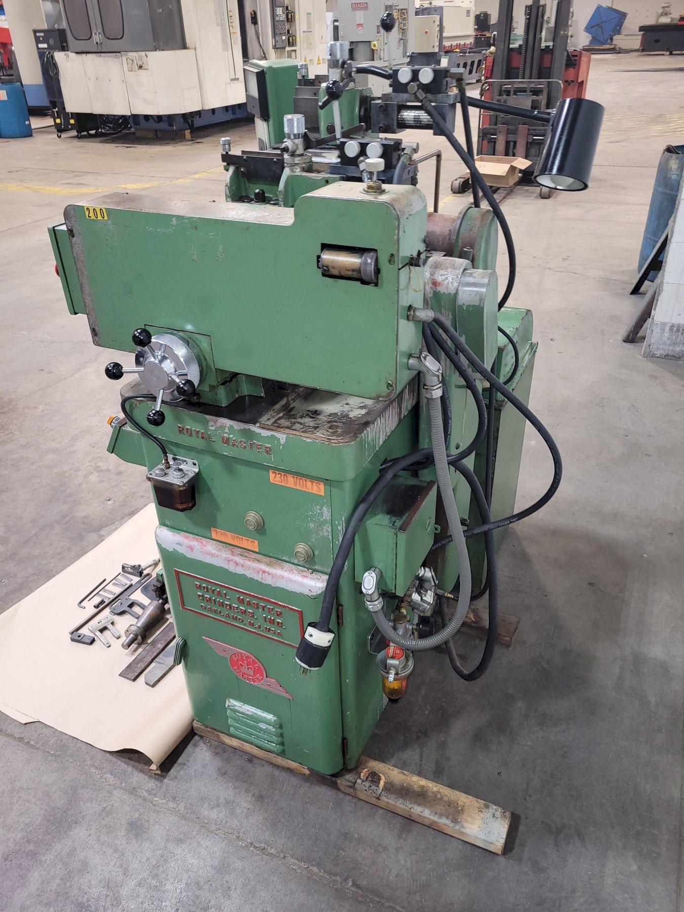 ROYAL MASTER MODEL TG-12X3 PRECIS-O-MATIC CENTERLESS GRINDER | Adams ...