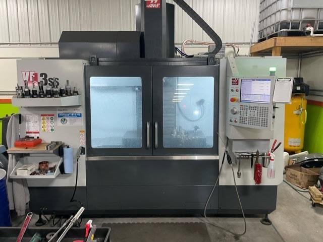 HAAS CAT40 · Chip Auger · Coolant Through Spindle · Fully Equipped ...