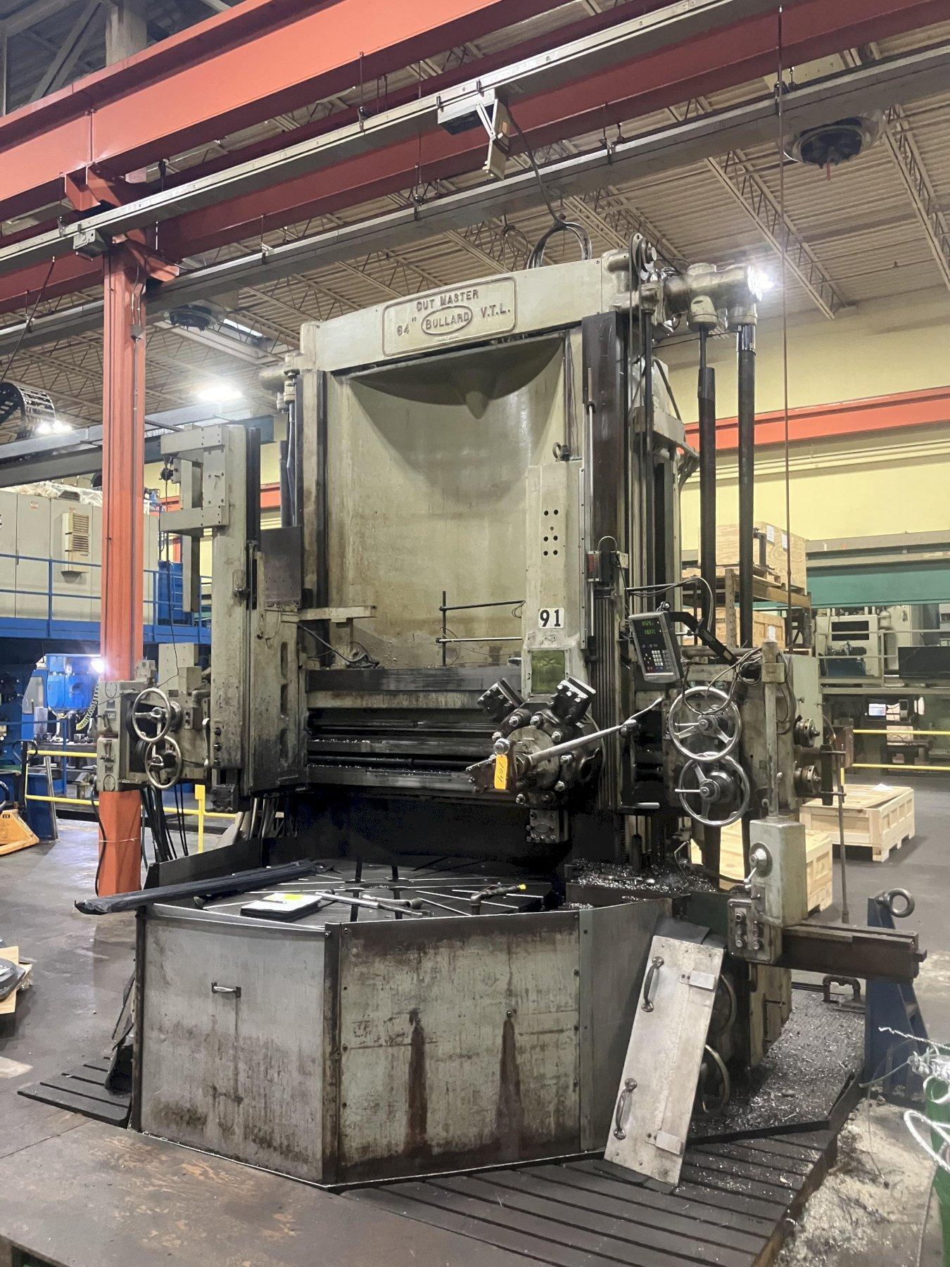 BULLARD - Lathes, VTL (Vertical Turret Lathe) | Machine Hub