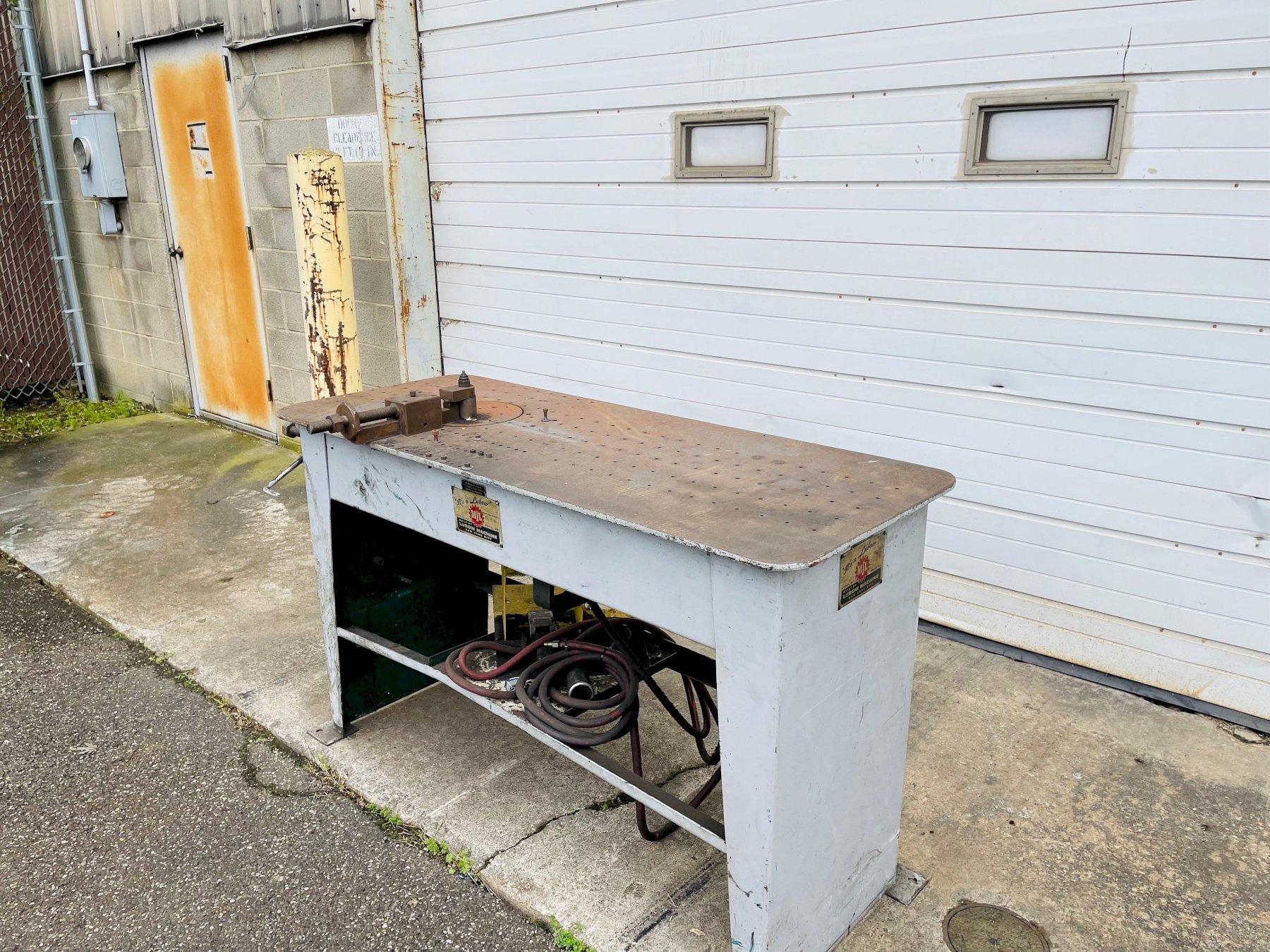 Lubow ML-10 Single Stop Table Bender | Portage Packaging Systems, INC.