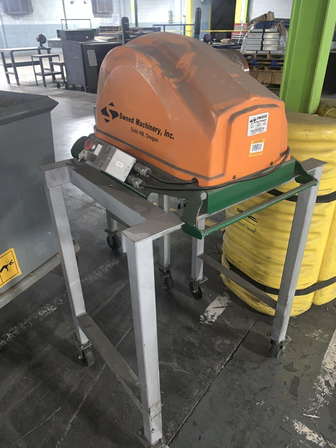 SWEED MODEL 300AD PLASTIC & STEEL BANDING SCRAP CHOPPER: STOCK #13012