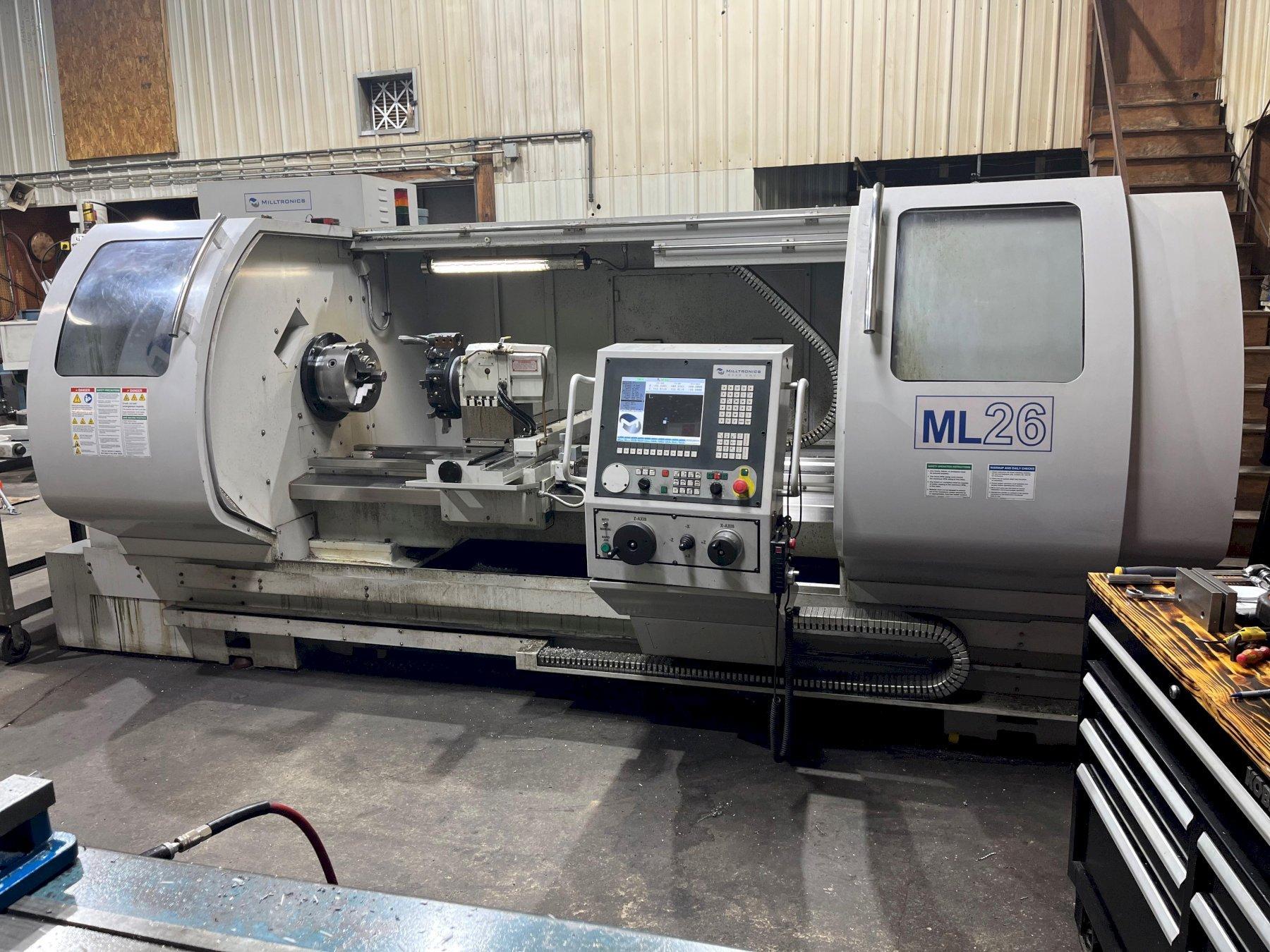 Milltronics ML26/80 CNC 2-Axis Flat Bed Lathe, New 2013. | AMC