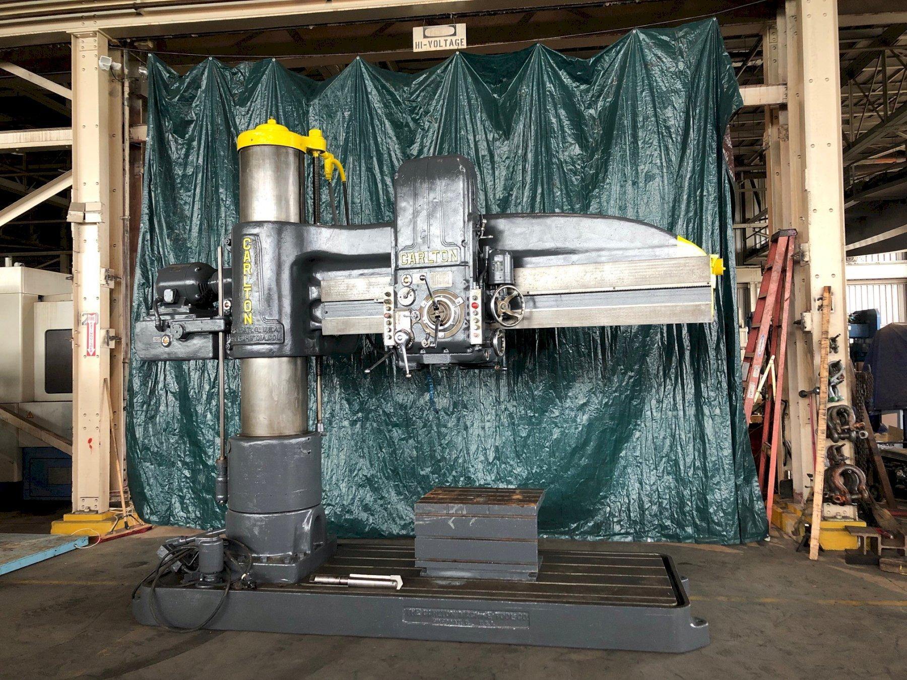 8′ X 19″ CARLTON RADIAL ARM DRILL | G-2000 Inc.