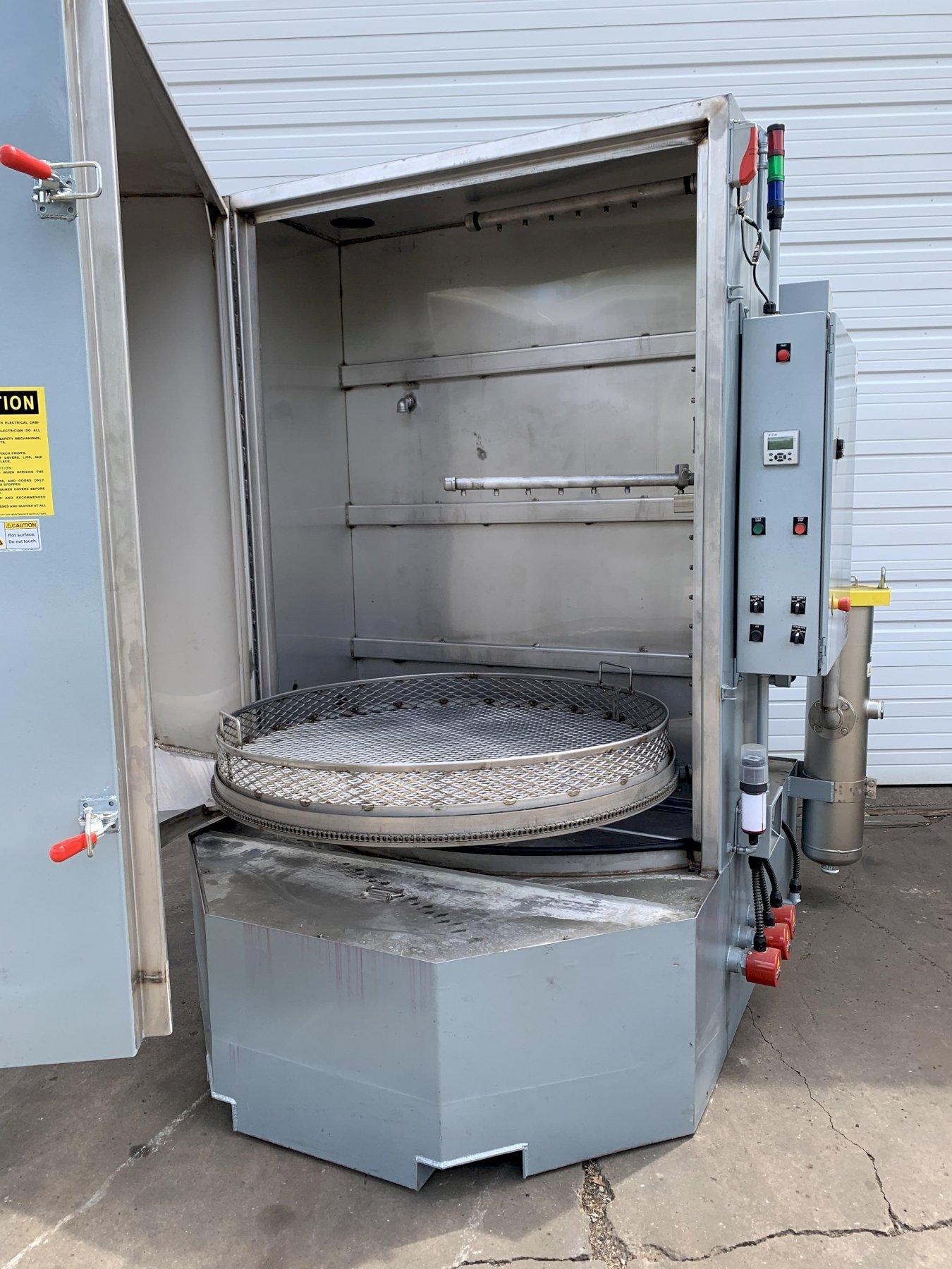 50″ X 60″ HIGH BETTER ENGINEERING MODEL #F-5000-P ROTARY PARTS WASHER ...