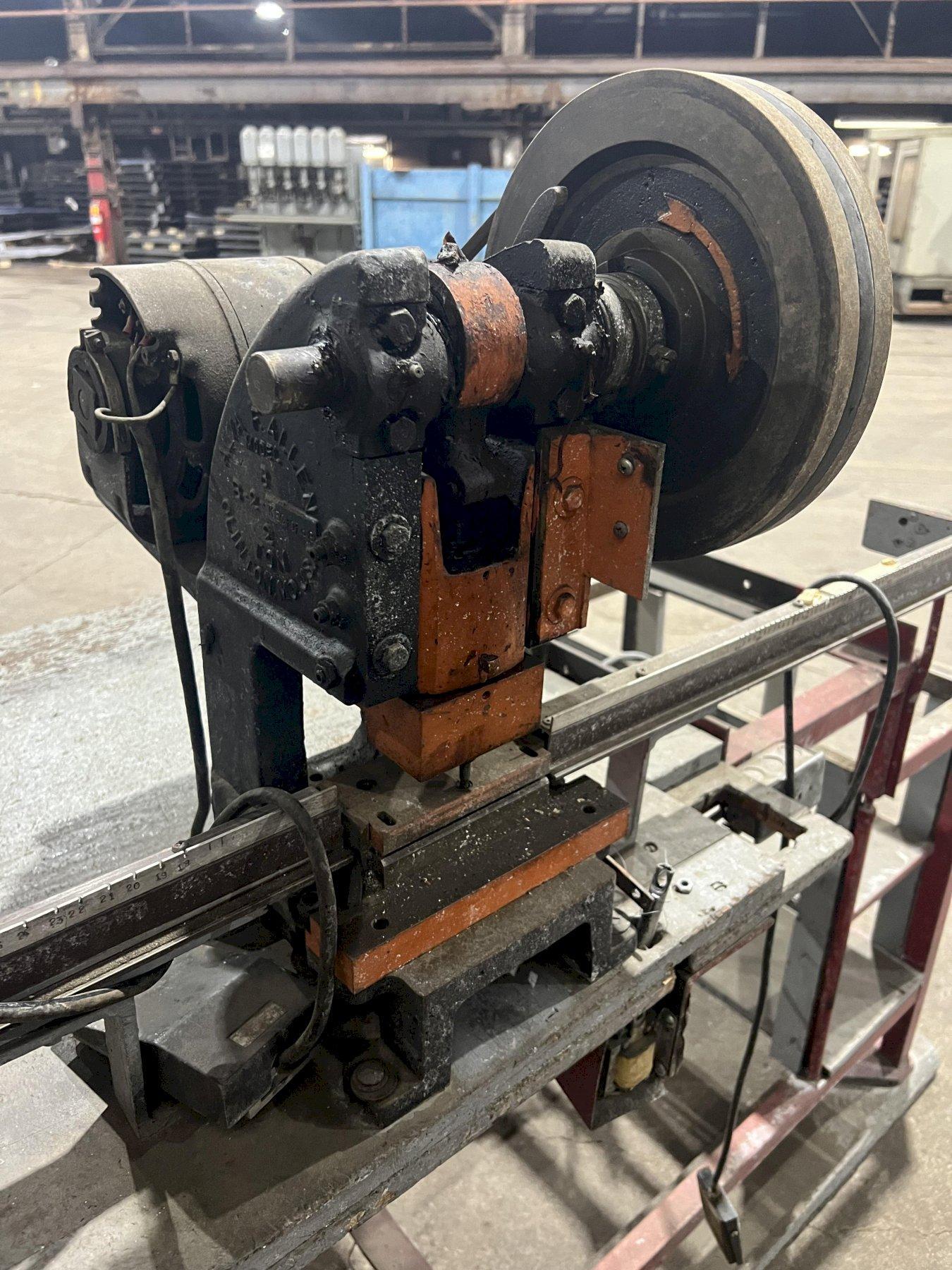 2 TON ALVA ALLEN MODEL B-2 OBI PUNCH PRESS: STOCK 18285