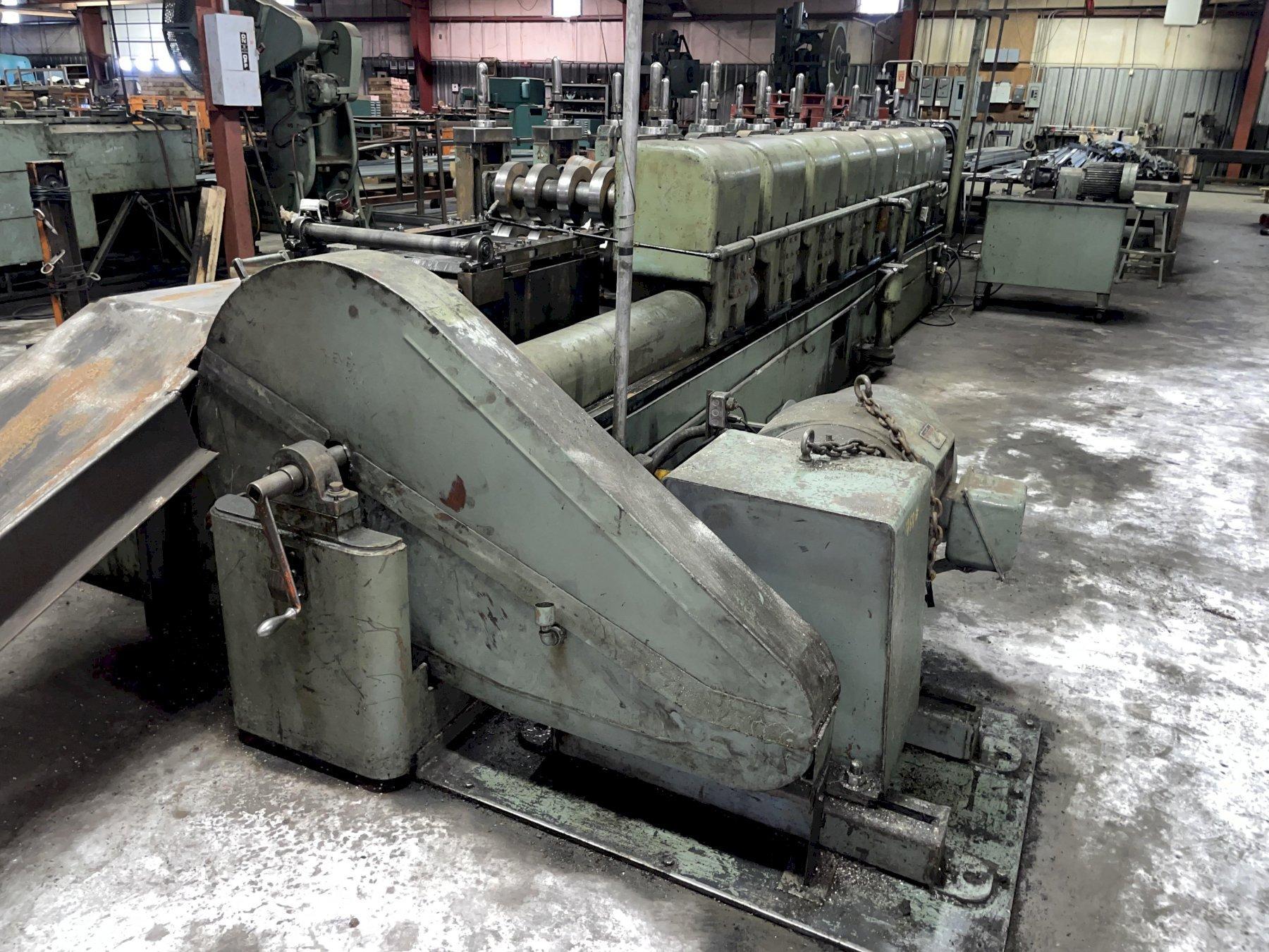 8 STAND X 3.5″ X 24″ YODER MODEL #M-3 HEAVY DUTY ROLLFORMER: STOCK #18416