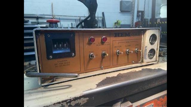 11″ X 9″ HEM MODEL 750A AUTOMATIC HORIZONTAL HIGH SPEED BAND SAW | Deer ...