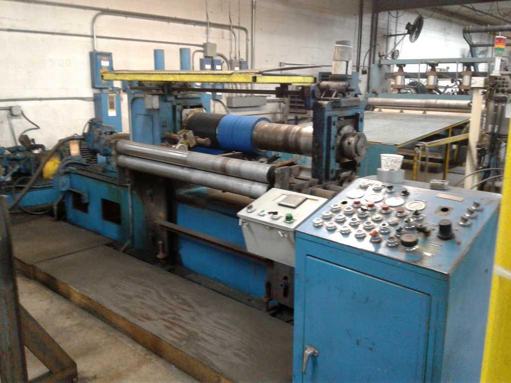 48″ x 5.00″ x 30,000# Braner Slitting Line | Deer Creek Machinery
