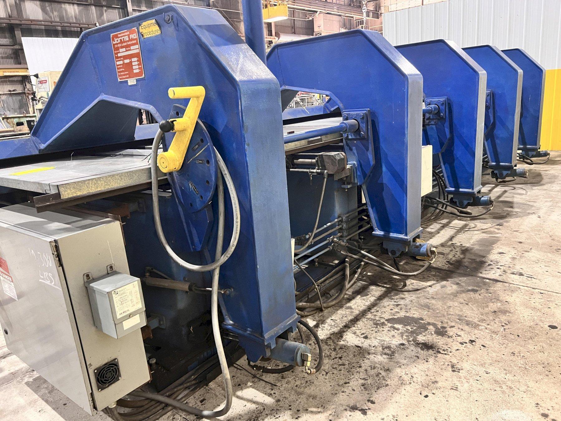 21′ JORNS MAXILINE-150-SM-CNC400A CNC SHEET METAL FOLDER. STOCK ...