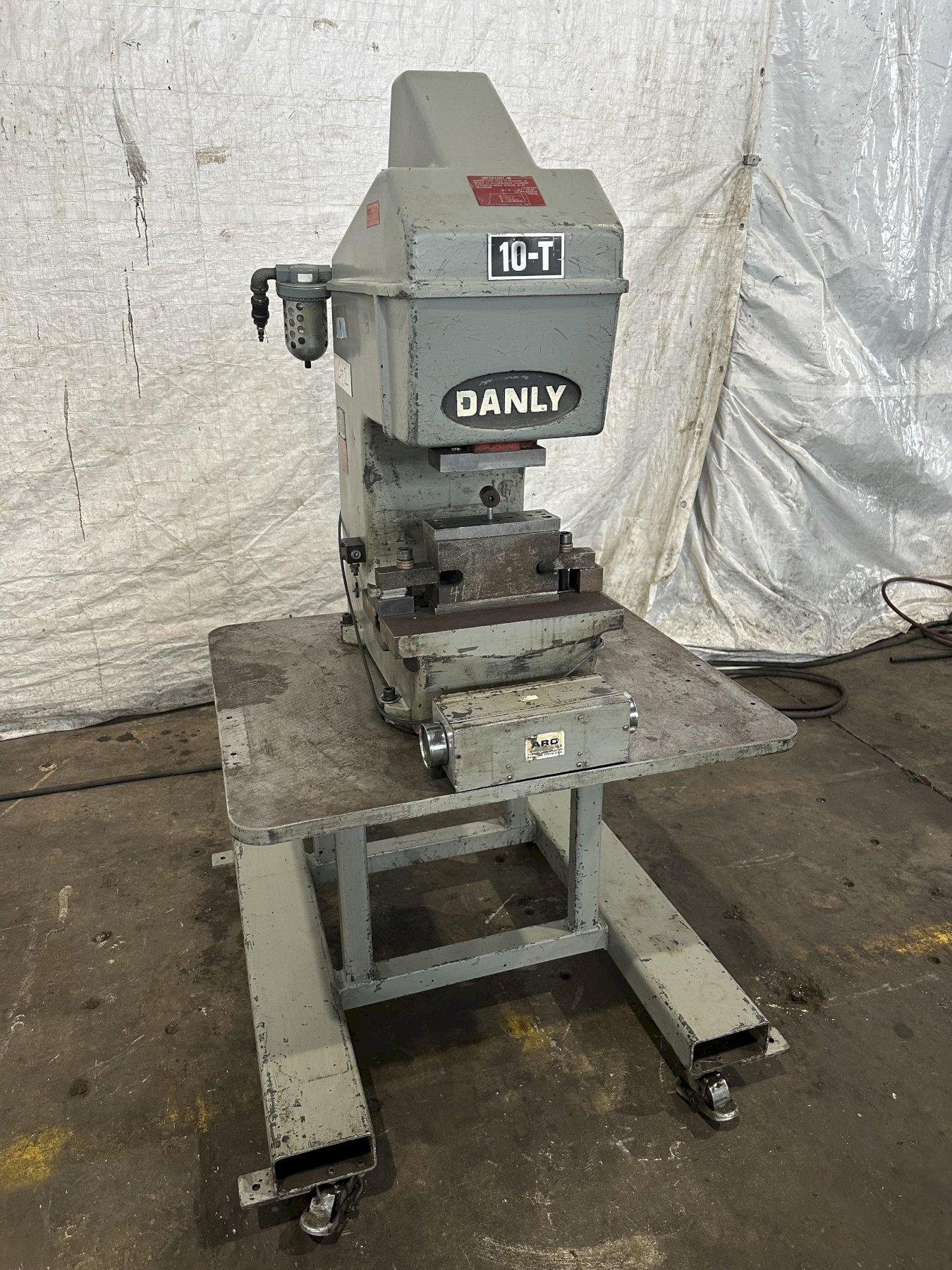 10 TON DANLY 10-VS C-FRAME PNEUMATIC TOGGLE PRESS. STOCK # 1247623 | G ...