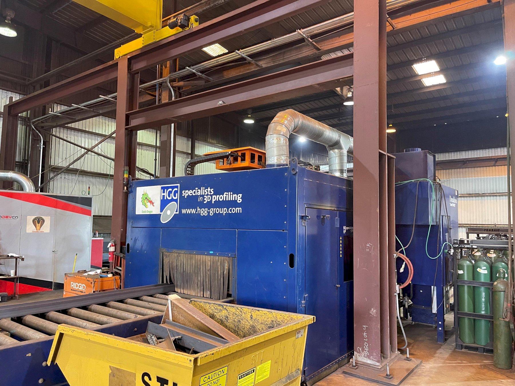 2015 HGG MODEL #RPC 1200 MK1 CNC HI DEF PLASMA STRUCTURAL CUTTING ...