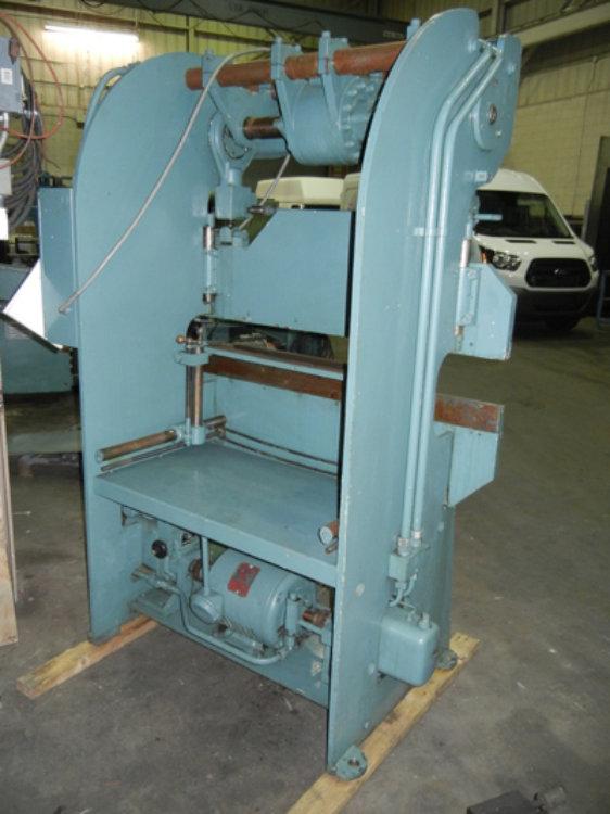 USED DIACRO HYDRO-MECHANICAL PRESS BRAKE, Model 14-48-2, 17 ton x 4 ...
