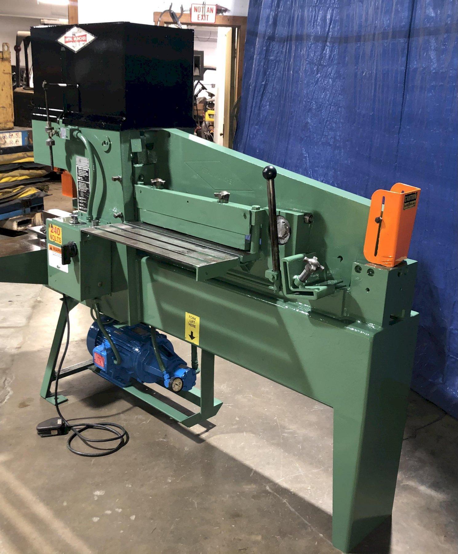 70 TON METAL MUNCHER MODEL #MM-70 HYDRAULIC IRONWORKER: STOCK