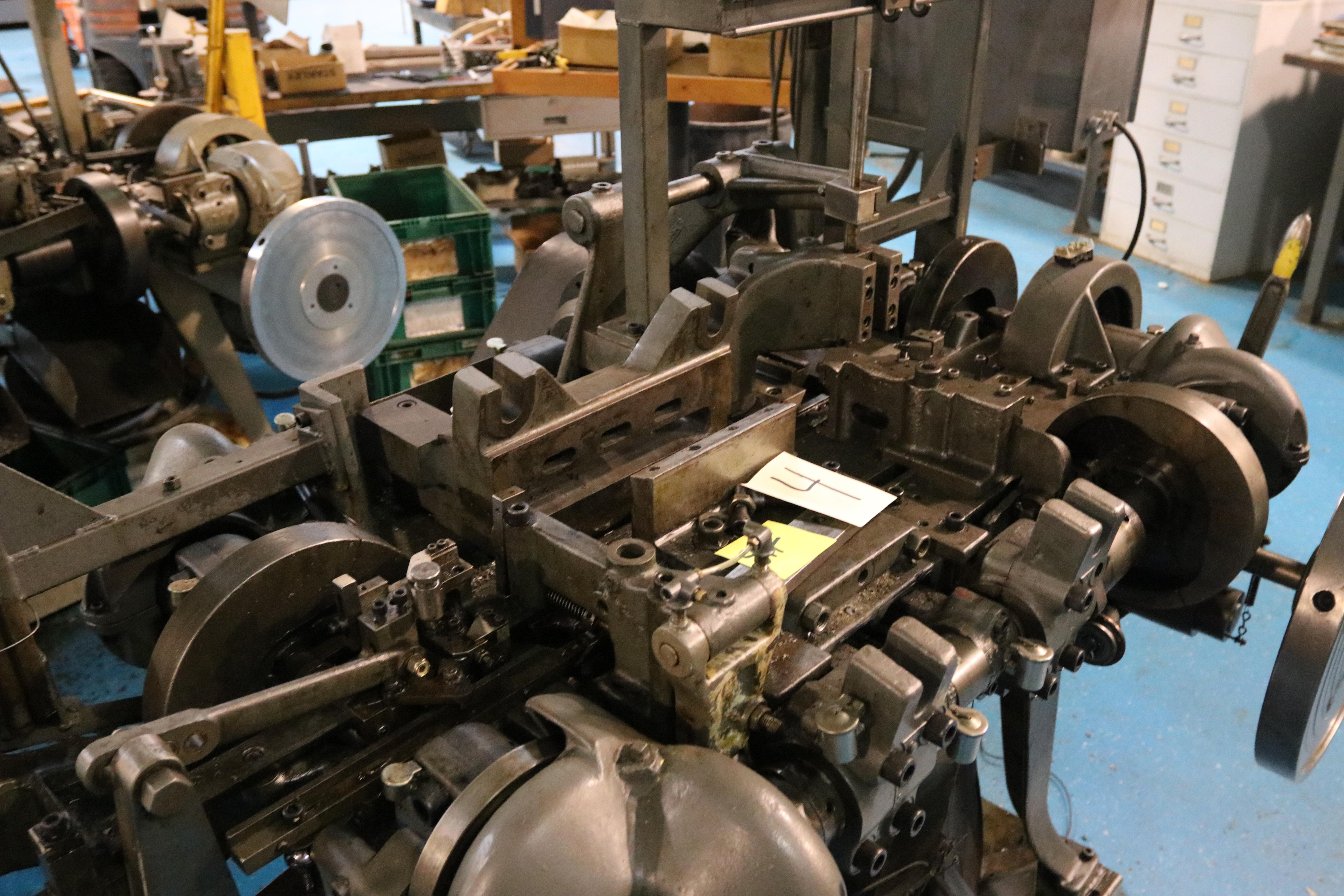 S1F NILSON FOUR SLIDE WIRE FORMING MACHINE: STOCK 10082