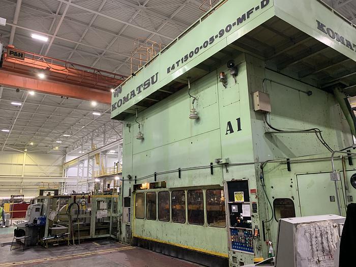 1500 ton Komatsu Stamping Press | G-2000 Inc.