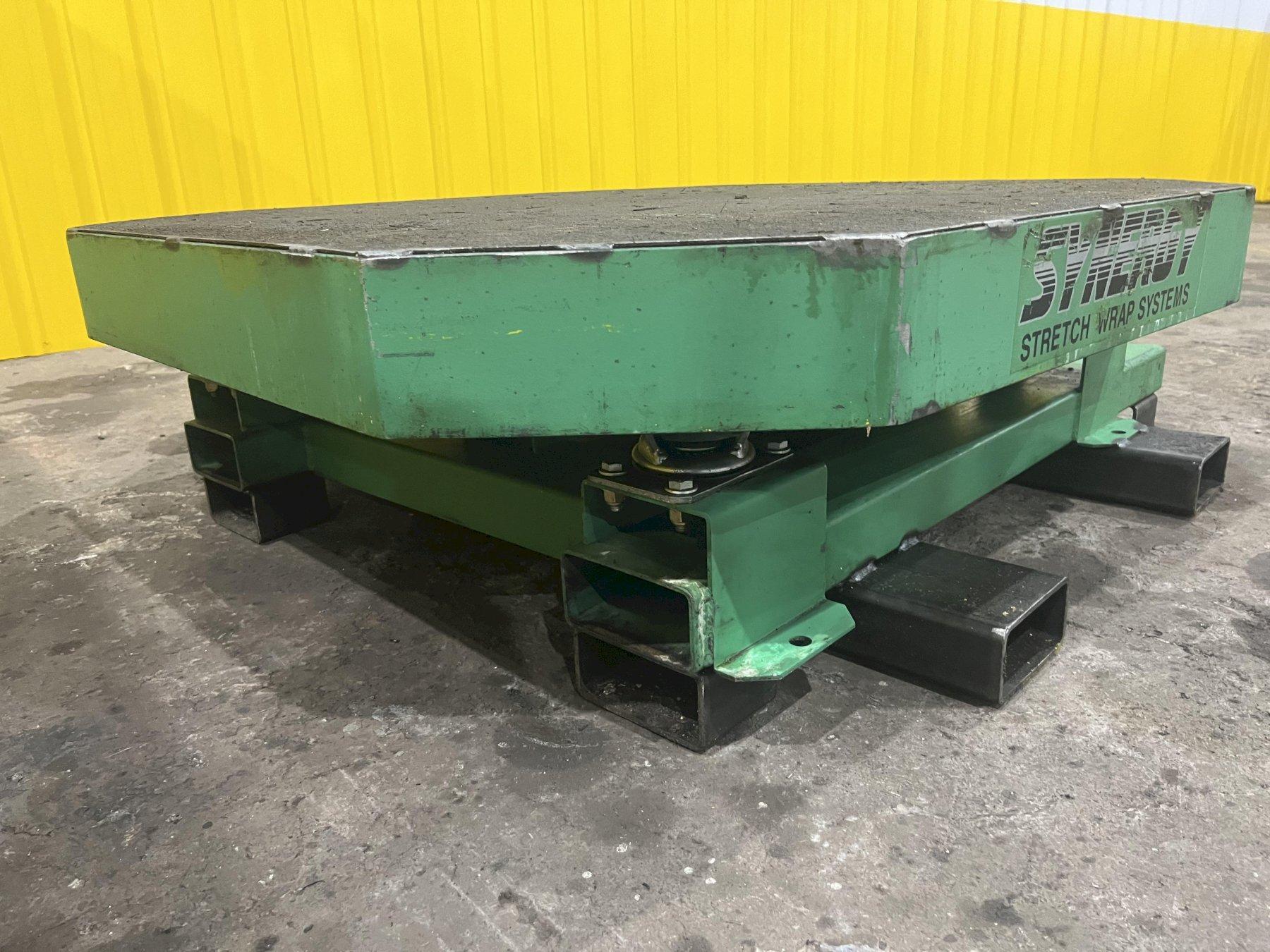 48″ X 48″ SYNERGY LOW PROFILE ROTARY STRETCH WRAP MACHINE: STOCK #20384