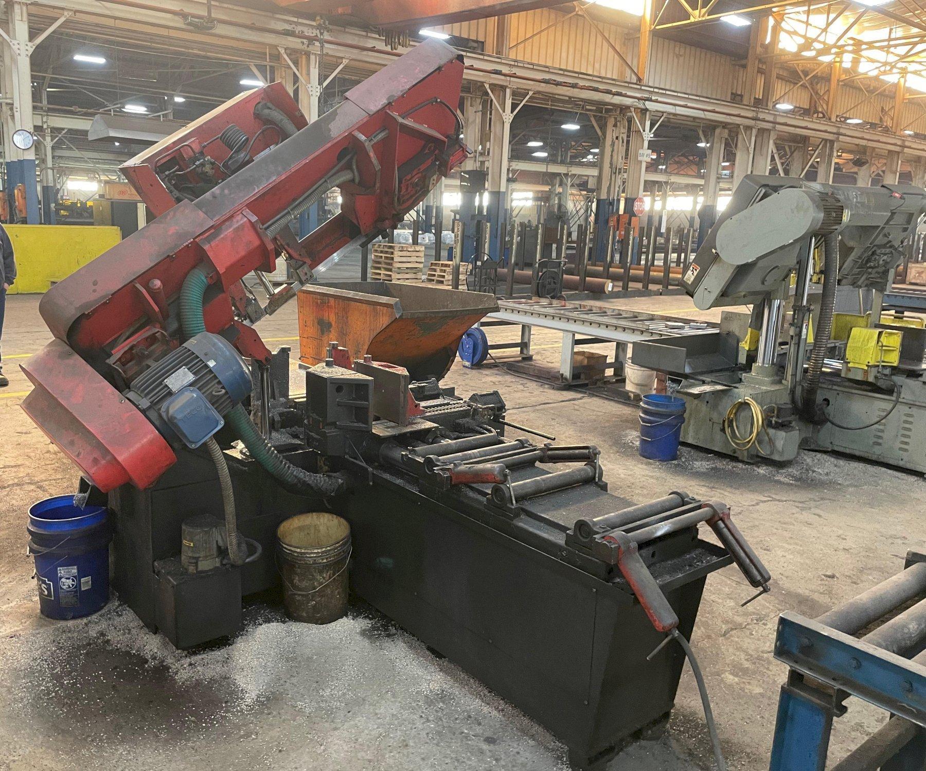 Amada HA-400W Automatic Bandsaw w/ 16” Capacity | Portage Packaging ...