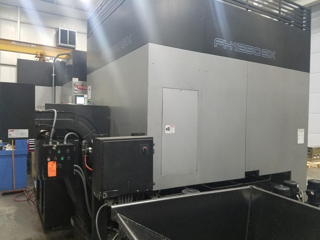 2010 Toyoda FH-1250SX, Fanuc 310i-Model A Controls, 6K RPM, 49″ x 49 ...