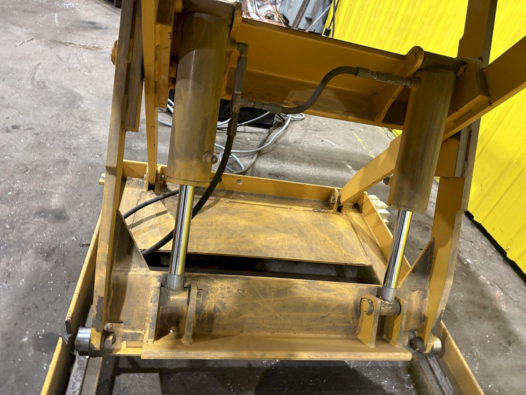 61″ x 39″ 4000 LB ECONO LIFT ROLLER SURFACE LIFT TABLE: STOCK #20920