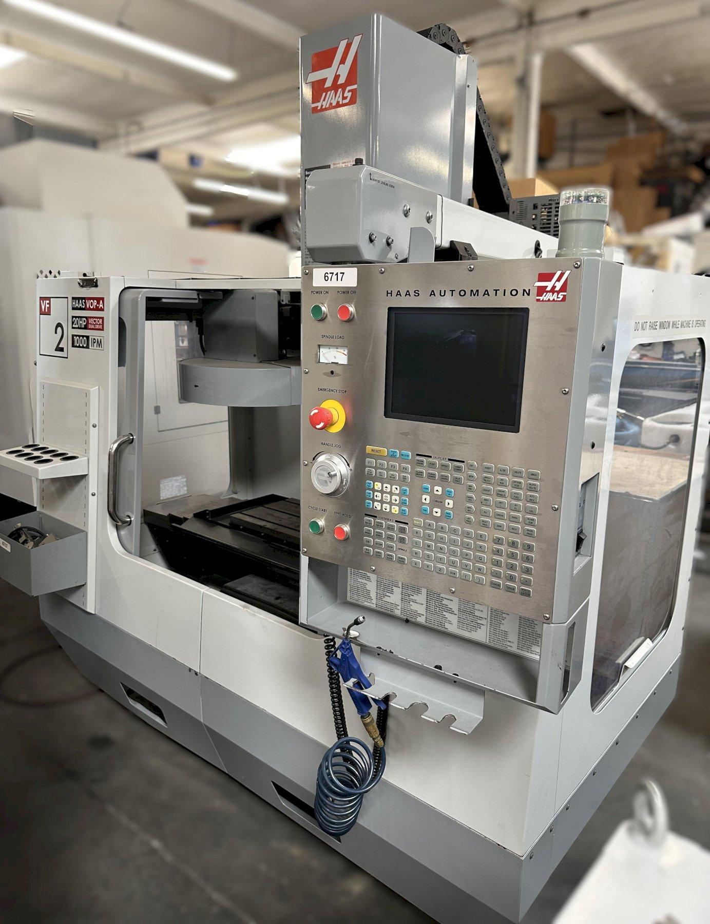 Haas VF-2 VMC 2006 equipped with Chip Auger, Rigid Tapping Programmable ...