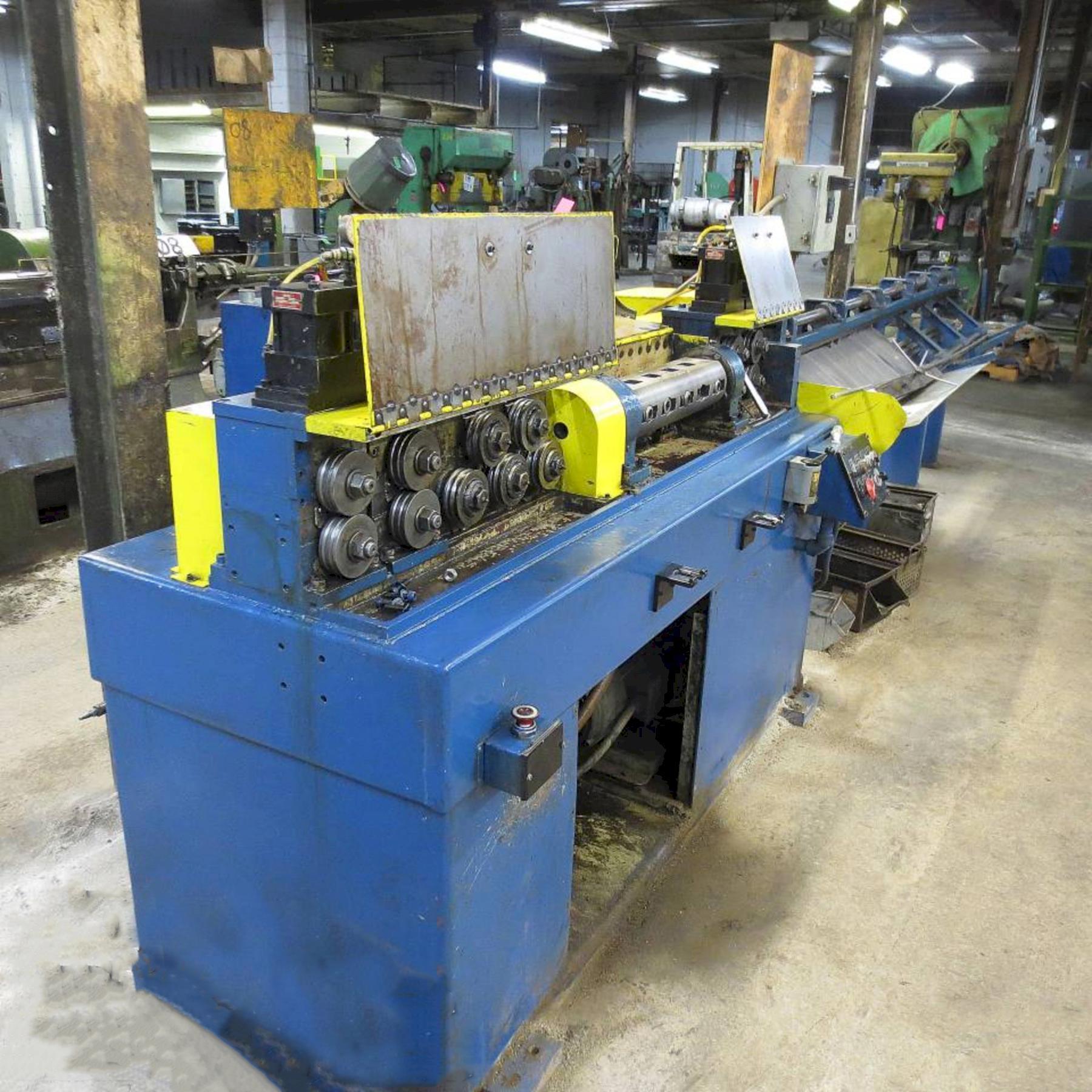 1/4″ PATTERSON MODEL #1975 WIRE STRAIGHTENER & CUTOFF MACHINE: STOCK ...