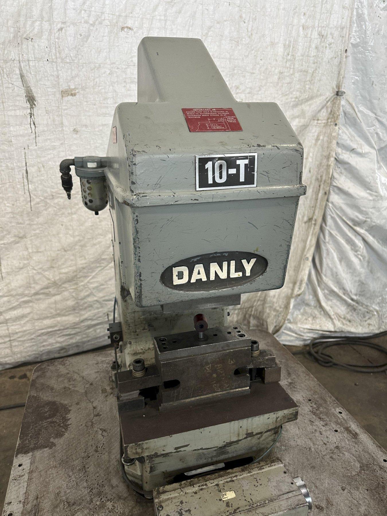 10 TON DANLY 10-VS C-FRAME PNEUMATIC TOGGLE PRESS. STOCK # 1247623 | G ...