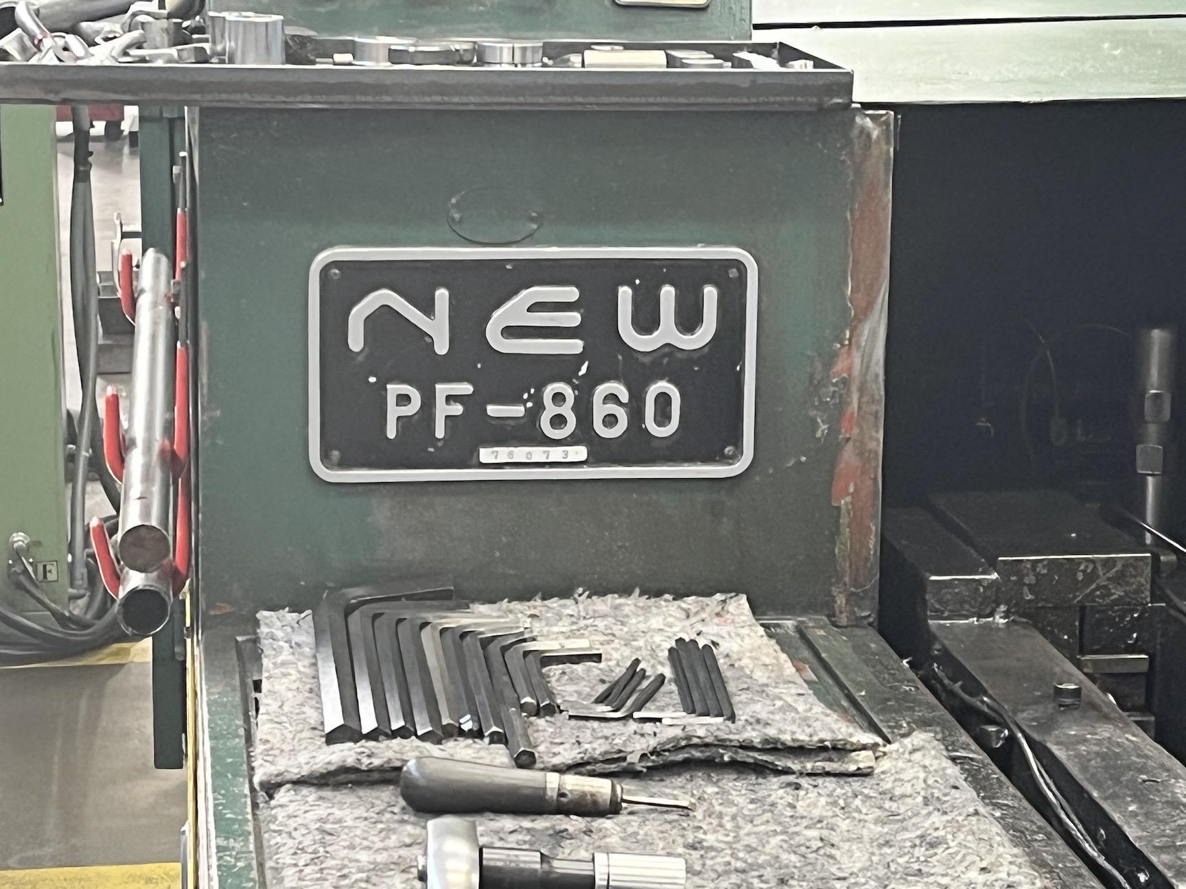 NAKASHIMADA MODEL PF-860 2 DIE 3 BLOW COLD HEADER | FH Machinery Inc.