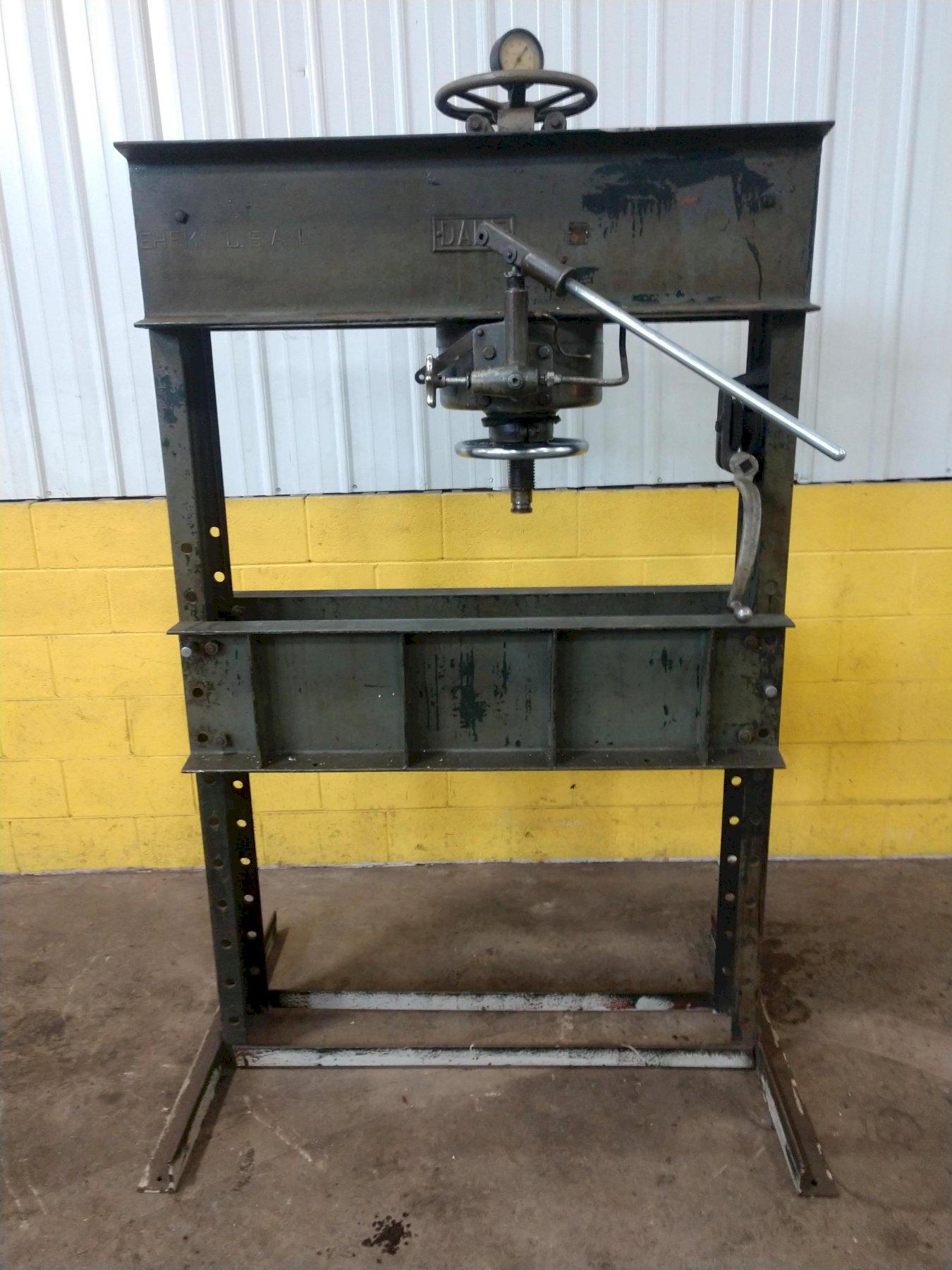 75 TON DAKE MODEL #75H H-FRAME SHOP PRESS: STOCK #14503