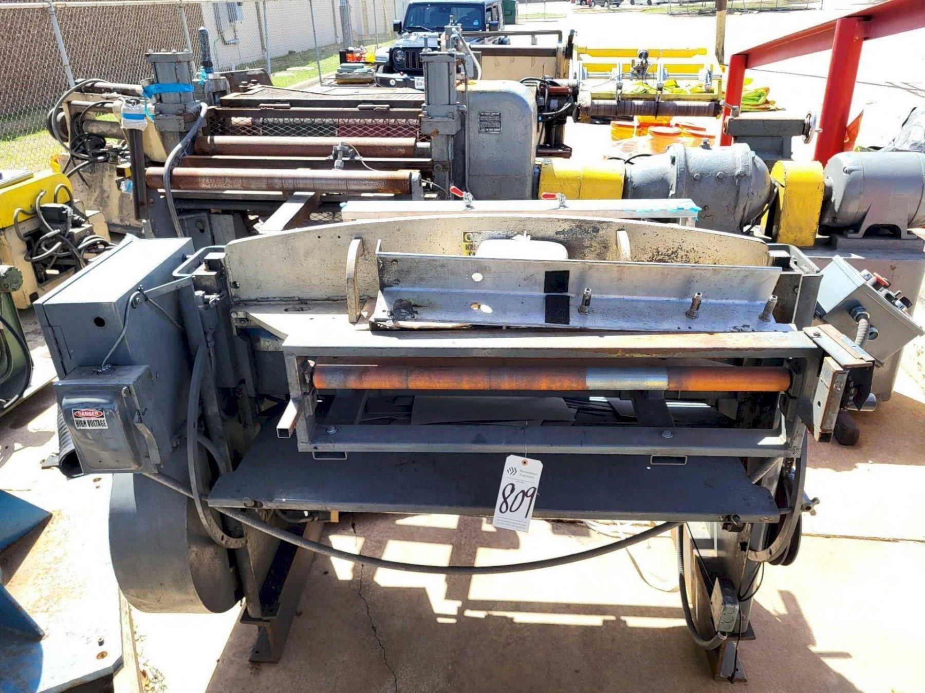 48” MECHANICAL IN-LINE COIL SHEAR: STOCK #22967