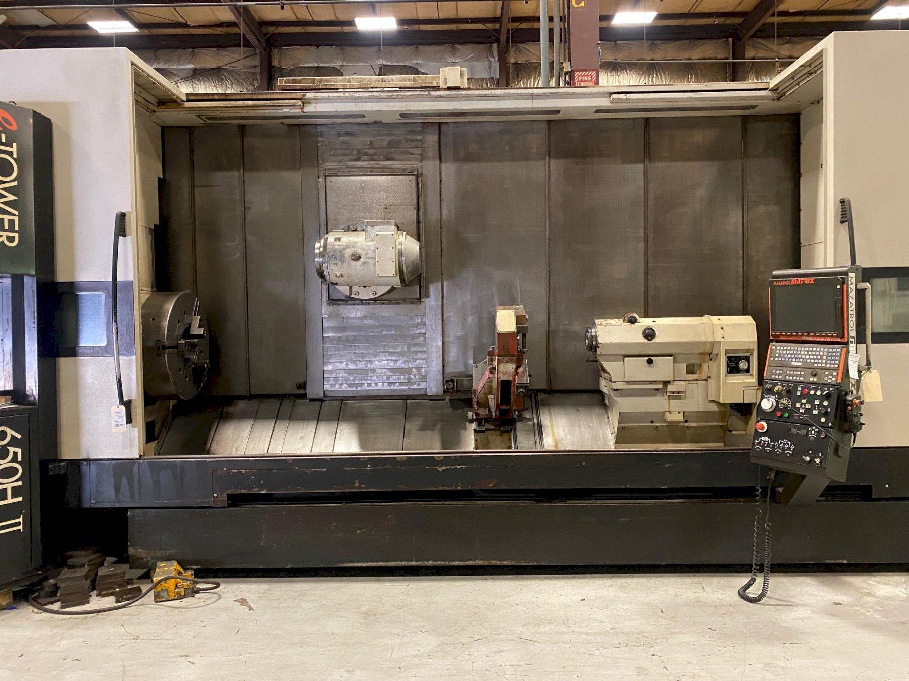 2008 MAZAK Integrex e650H/4000 II – CNC Mill/Turn Horizontal Lathe ...