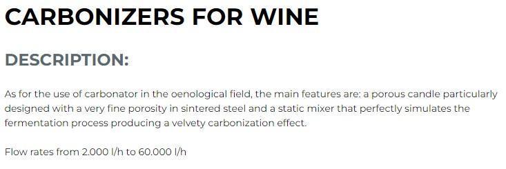 PADOVAN Carbonator - Beverage Production Lines | Machine Hub