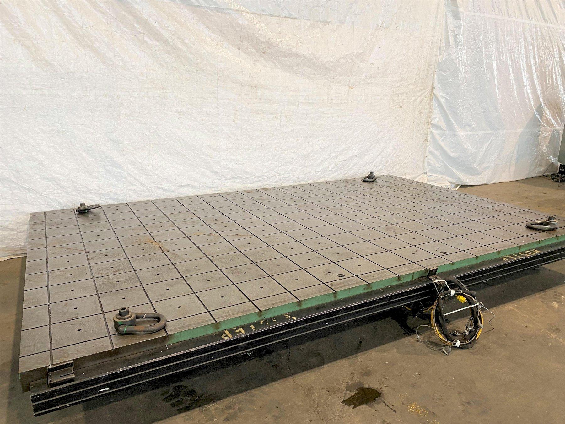 110″ X 180″ X 14″ PORTAGE GRID LAYOUT TABLE. STOCK # 0949121 | G-2000 Inc.