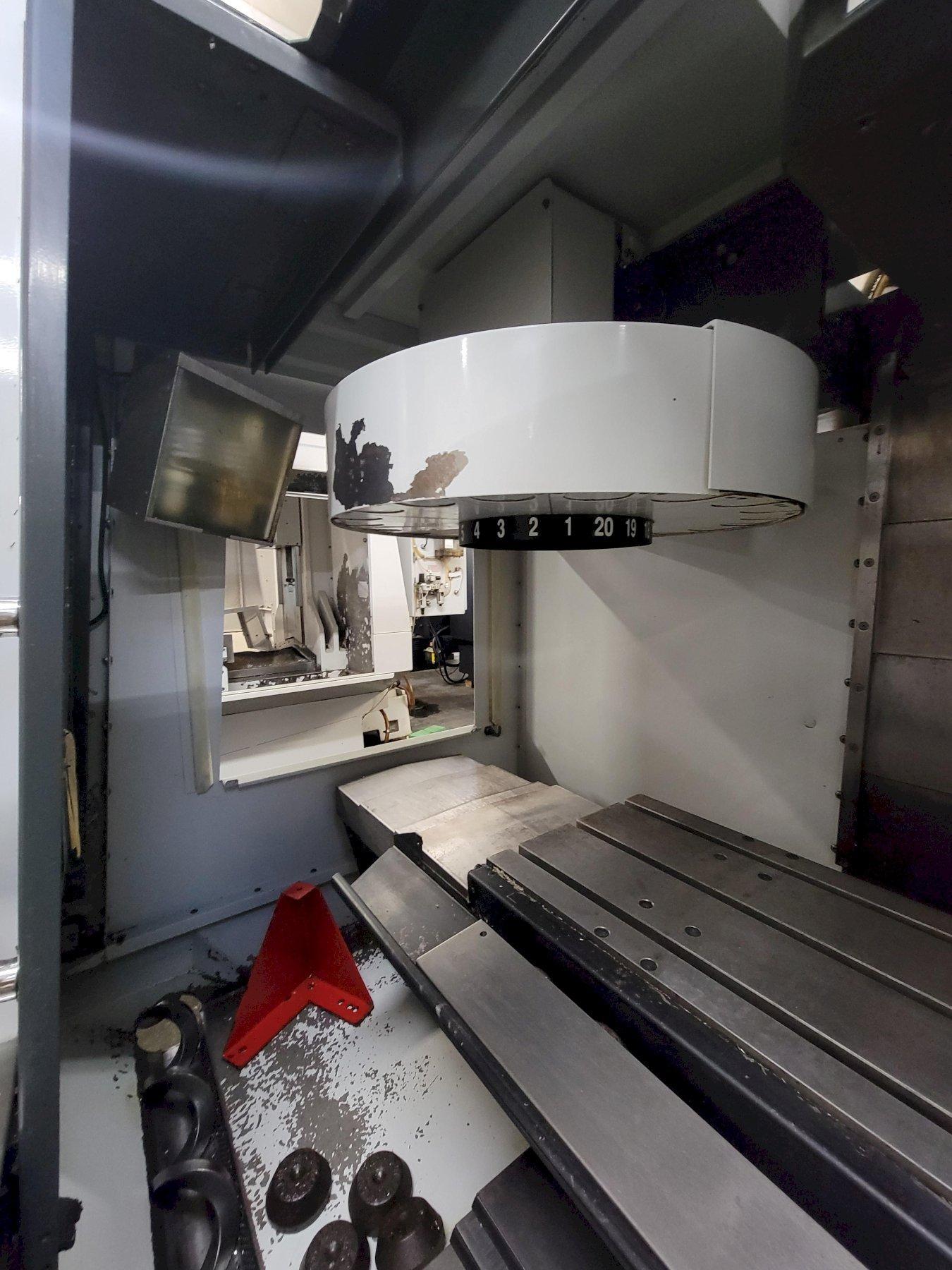 Haas VF-2 VMC equipped with Chip Auger, Rigid Tapping Programmable ...