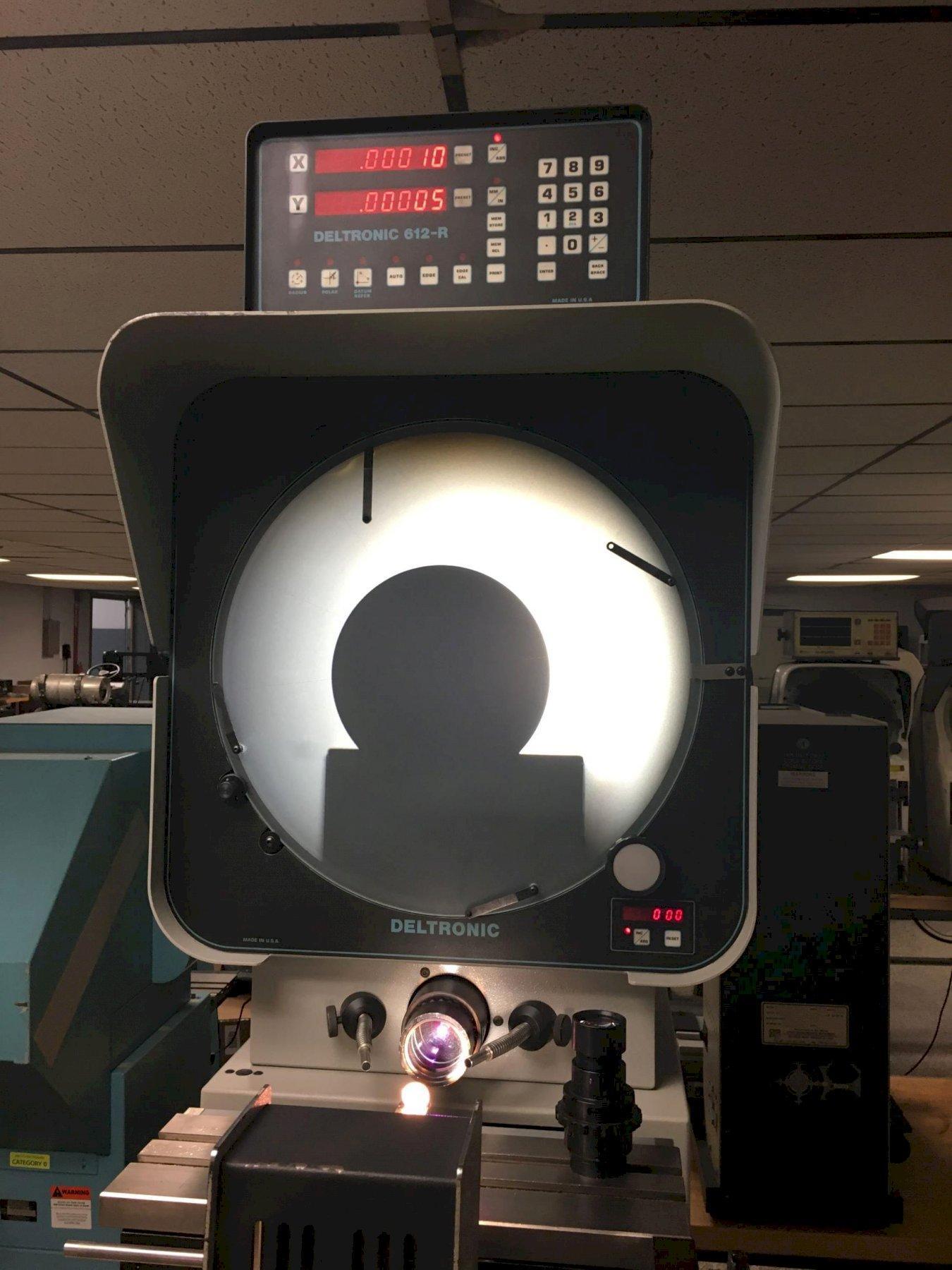Deltronic Model DH216 Bench Top Optical Comparator, S/N 389085962. | AMC