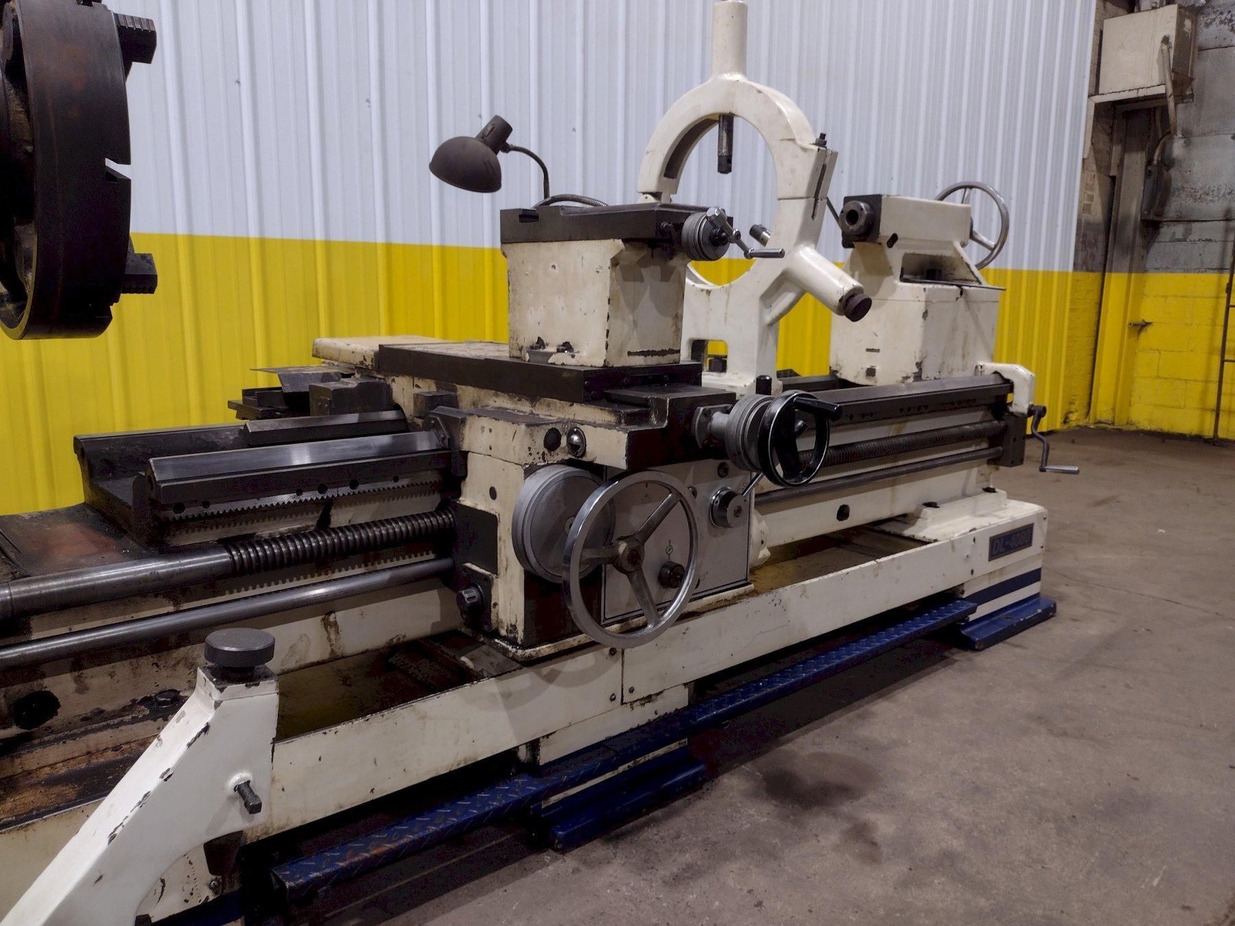 40″ x 80″ BIRMINGHAM MODEL #DL4080 ENGINE LATHE, NEW 2002: STOCK #19321