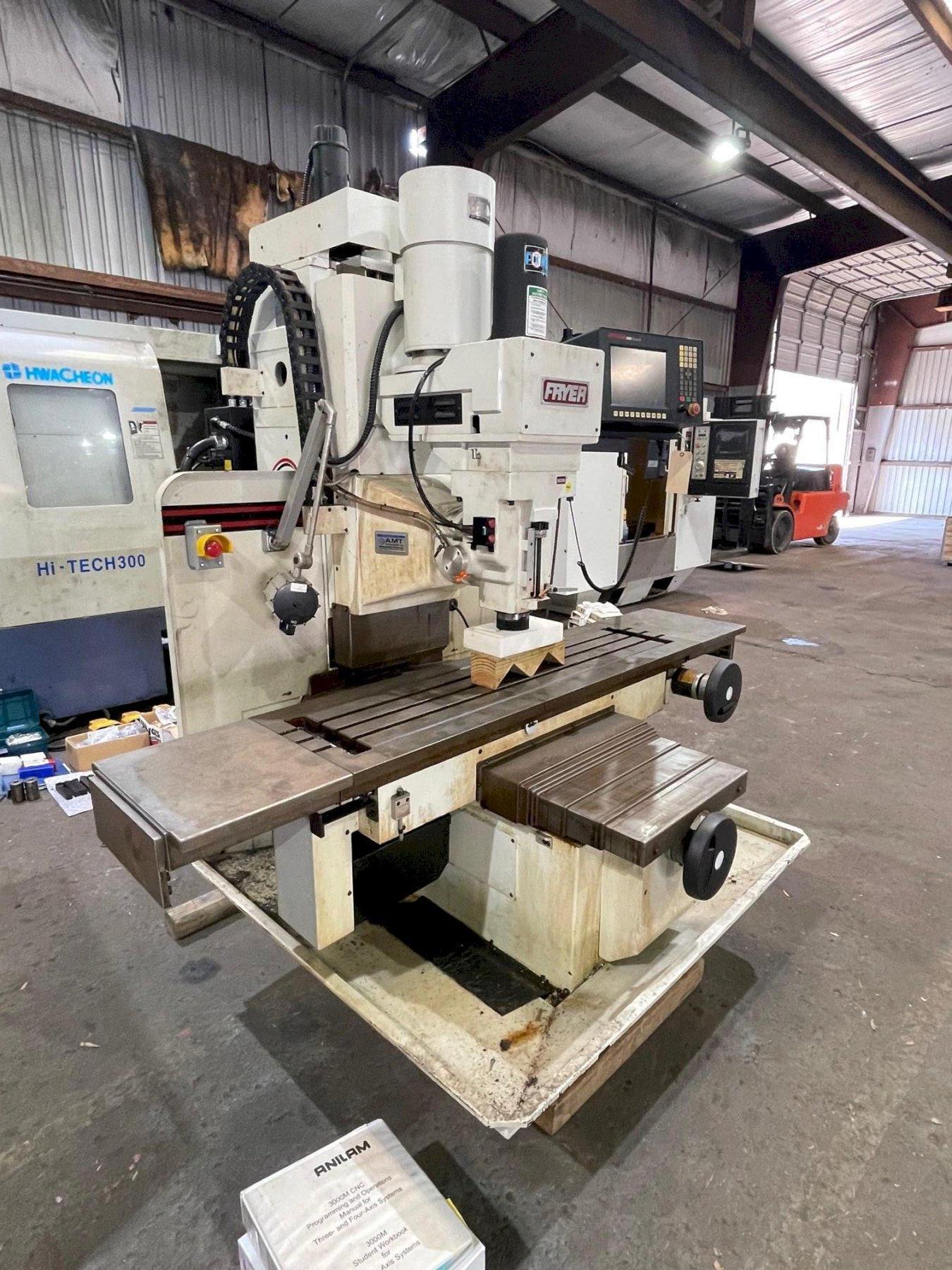 Used, Fryer MB11 CNC Bed Type Vertical Milling Machine | Harris Machine ...