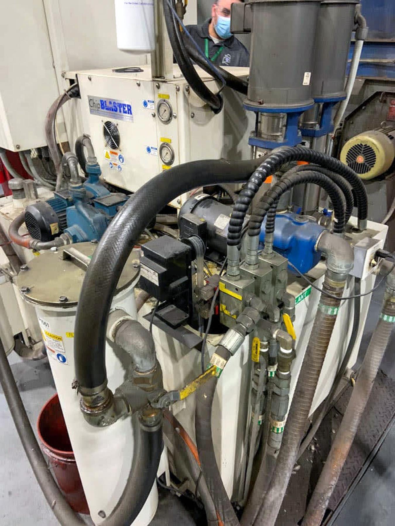 USED, MAG GIDDINGS & LEWIS VTC 2000 ADJUSTABLE RAIL CNC VERTICAL ...