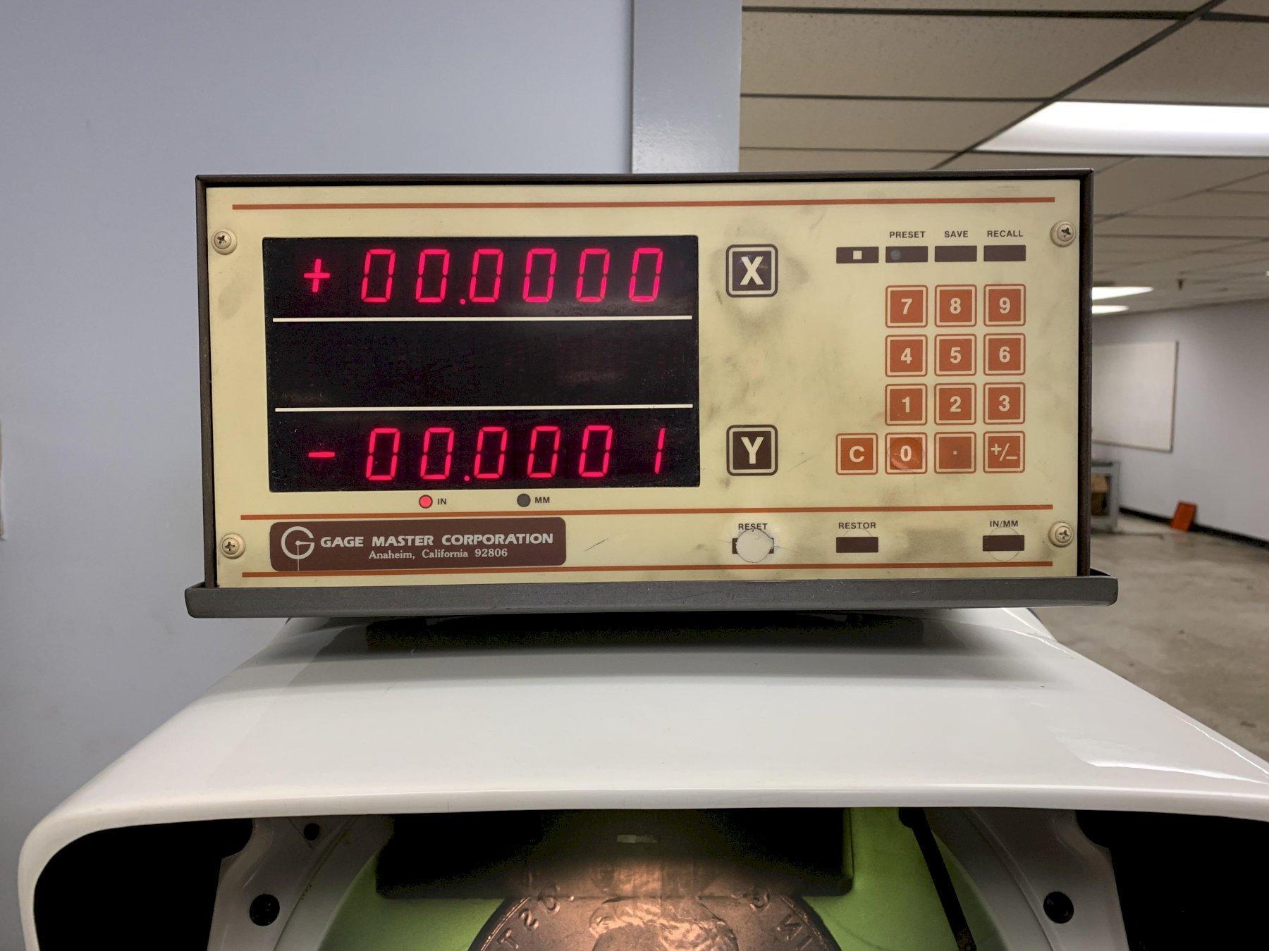 13″ Gagemaster Model 29 Bench Top Comparator – availability ...