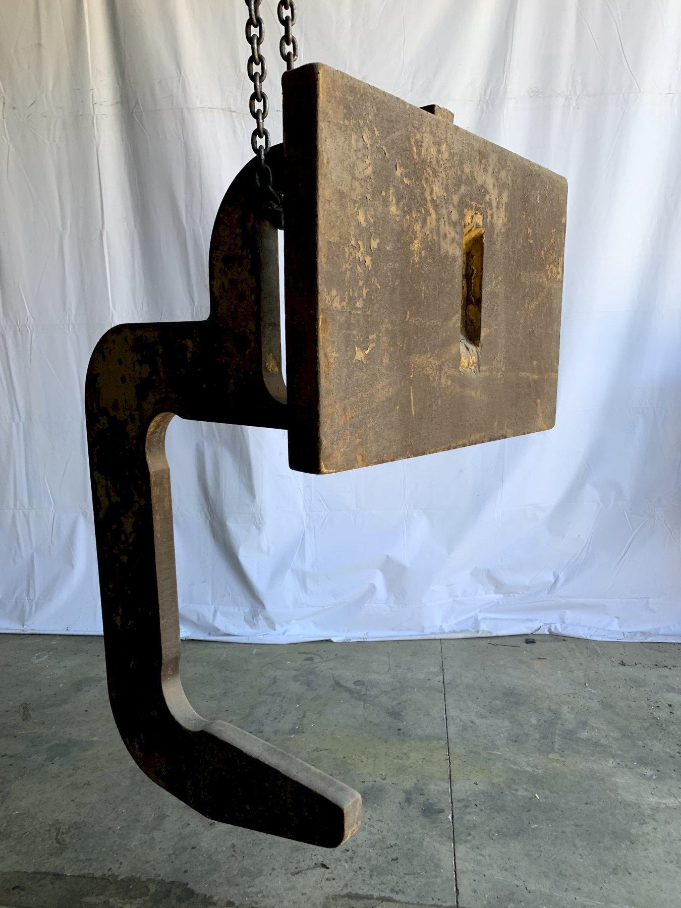 LARGE CAPACITY CRANE C-TYPE COIL HOOKS WITH STAND: STOCK #11370