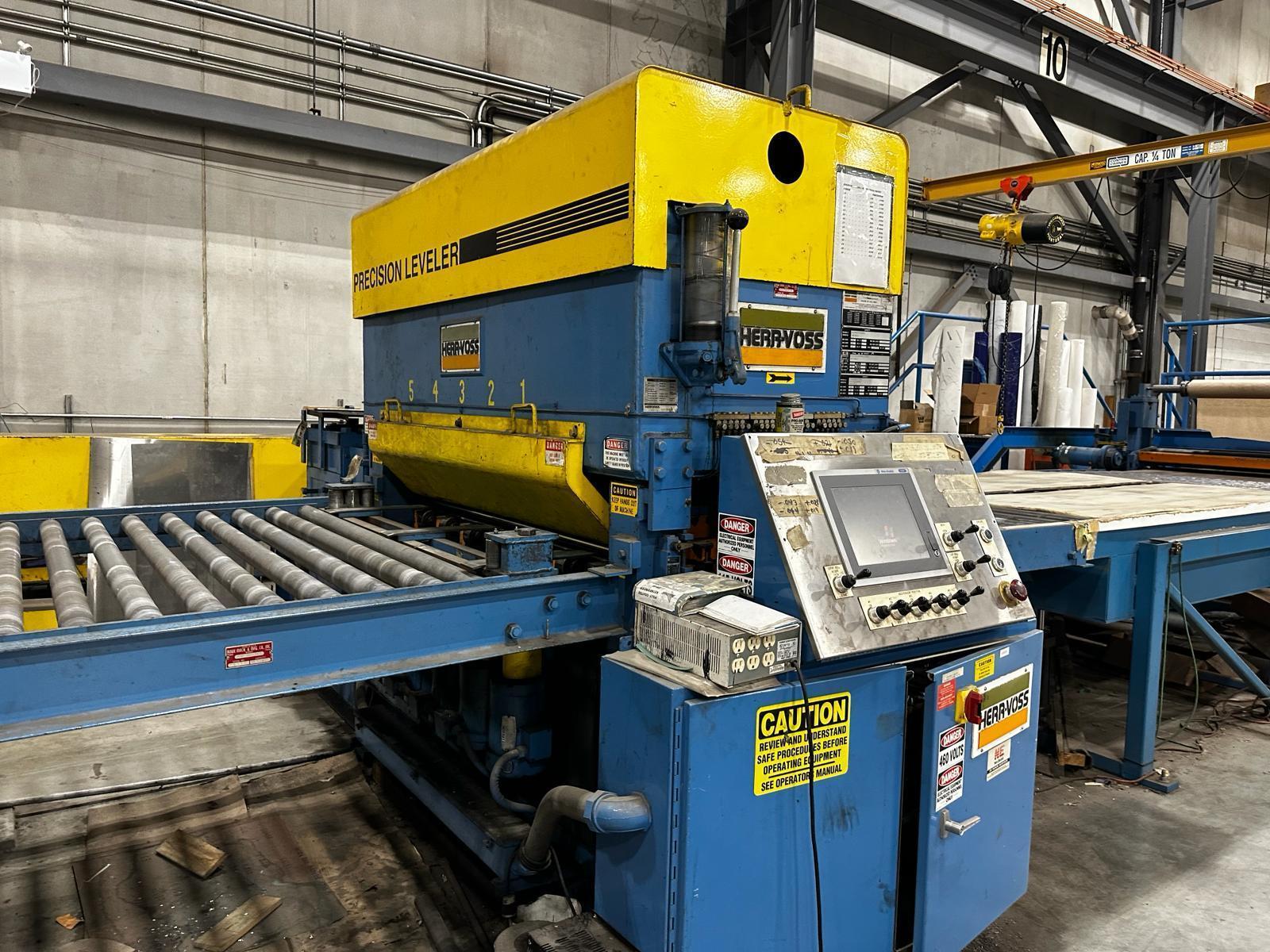 60” x .125” x 20,000# Rowe / Herr Voss Cut-To-Length Line | Galaxie ...