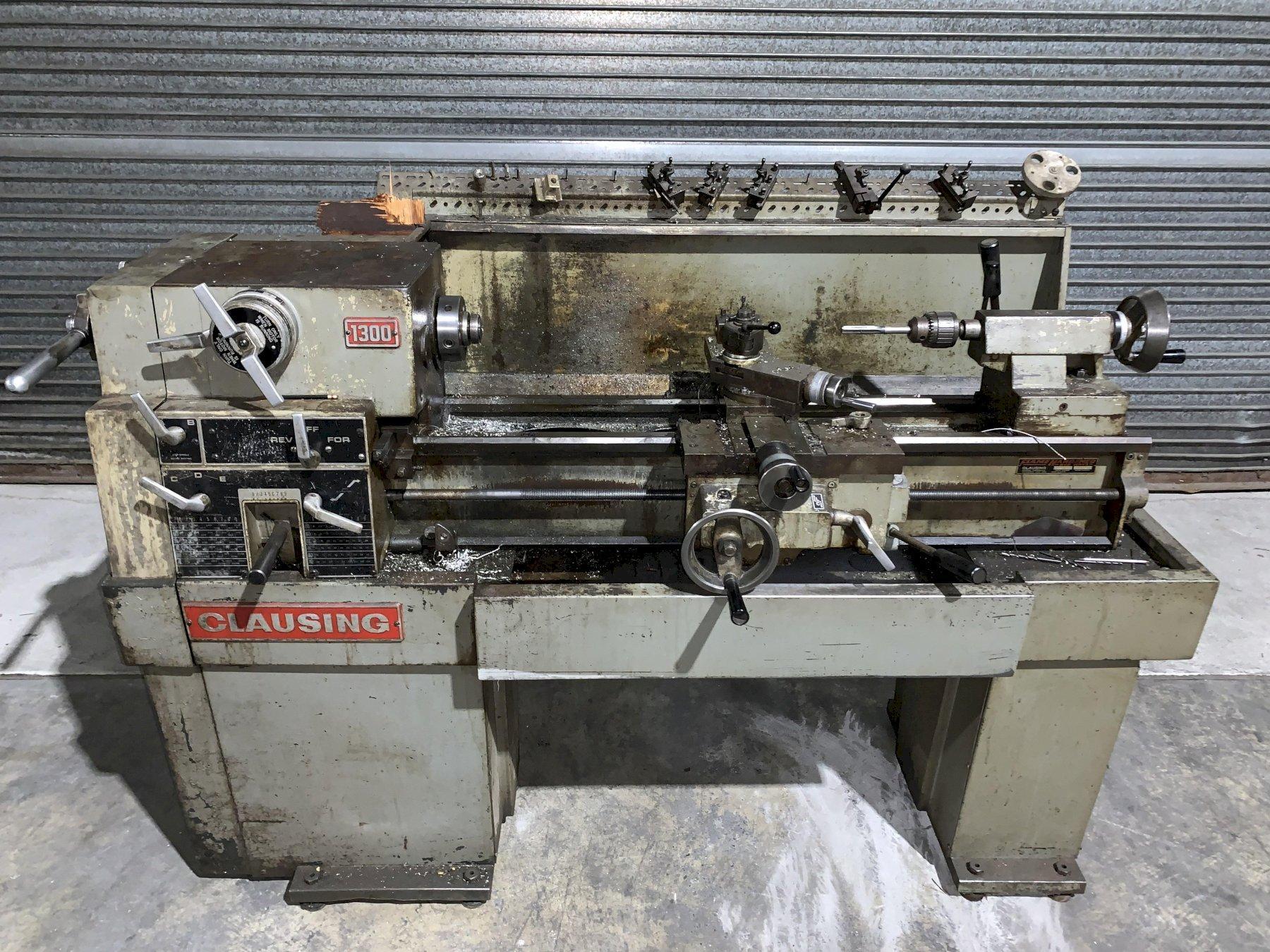 Clausing 1301 Engine Lathe | FH Machinery Inc.