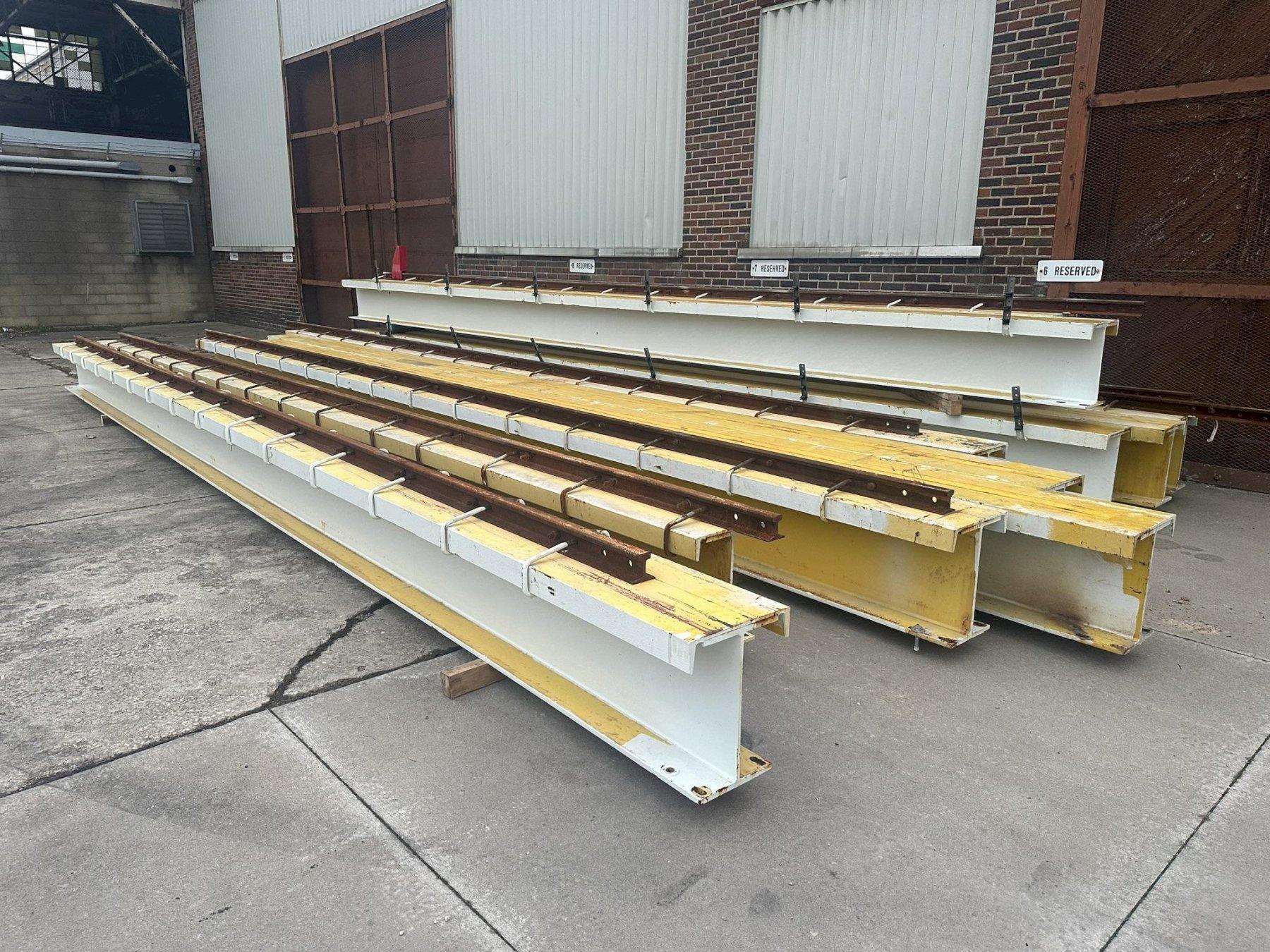 5 TON FREE STANDING OVERHEAD CRANE RUNWAY SYSTEM: STOCK #20240