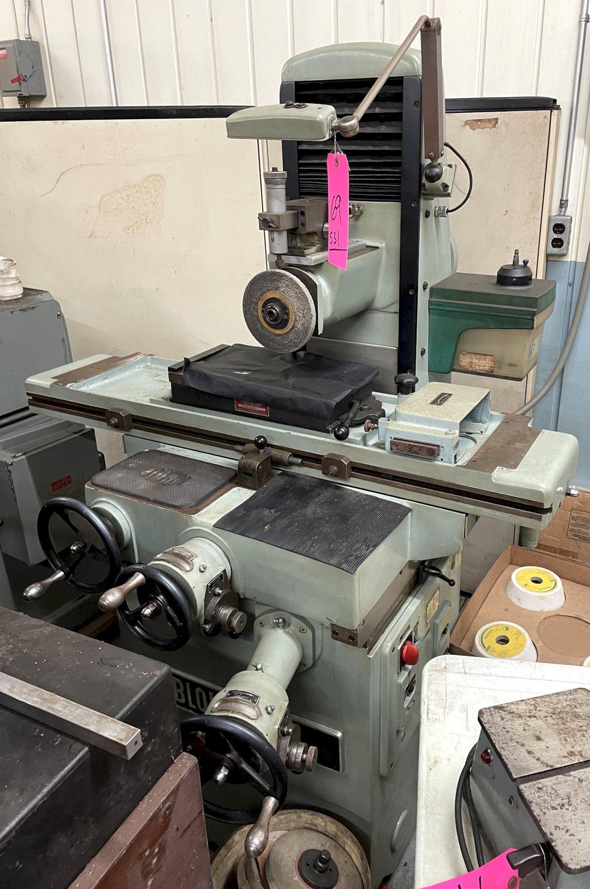 8″ x 16″ Blohm Surface Grinder, Hand Feed, 2 HP, Very Nice | C.W. Wood ...