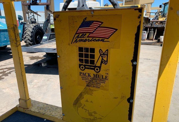 2016 PACK MULE SC-775-GA UTILITY CART: STOCK #21158